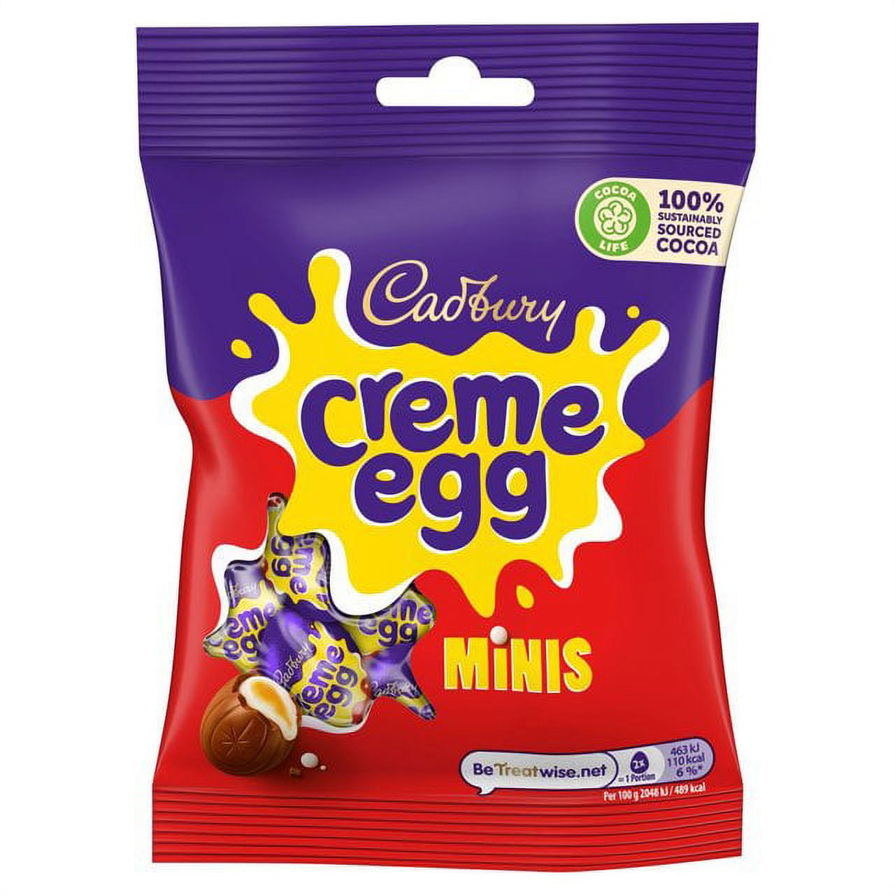 Cadbury Creme Eggs Mini Bag 78g - Walmart.com