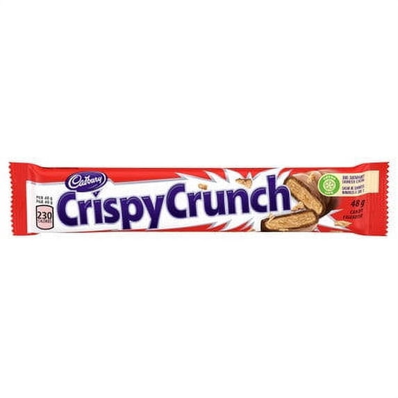 Cadbury Crispy Crunch Chocolate Bar 48g (1.7 oz) - Walmart.com