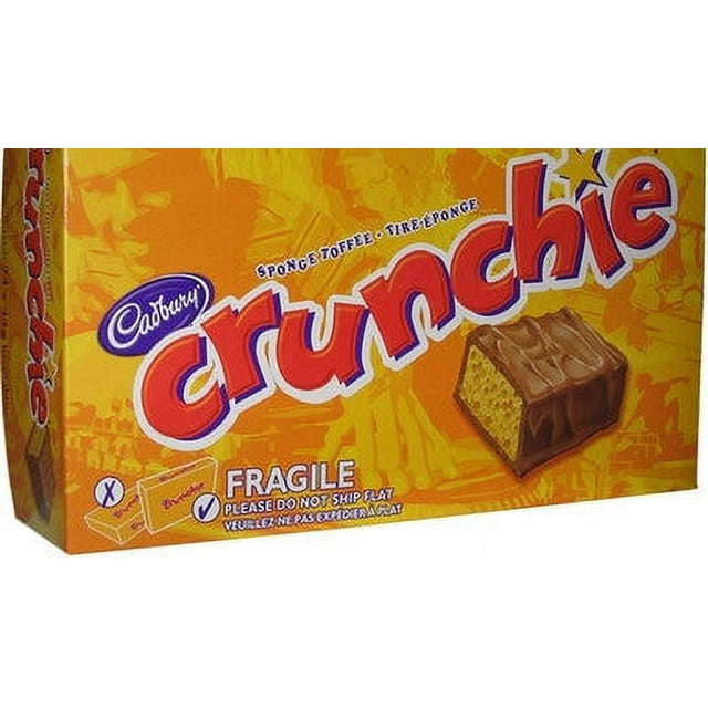 Cadbury Crunchie Chocolate Bars (24 pk) 44g/1.6 oz per Bar, {Imported ...