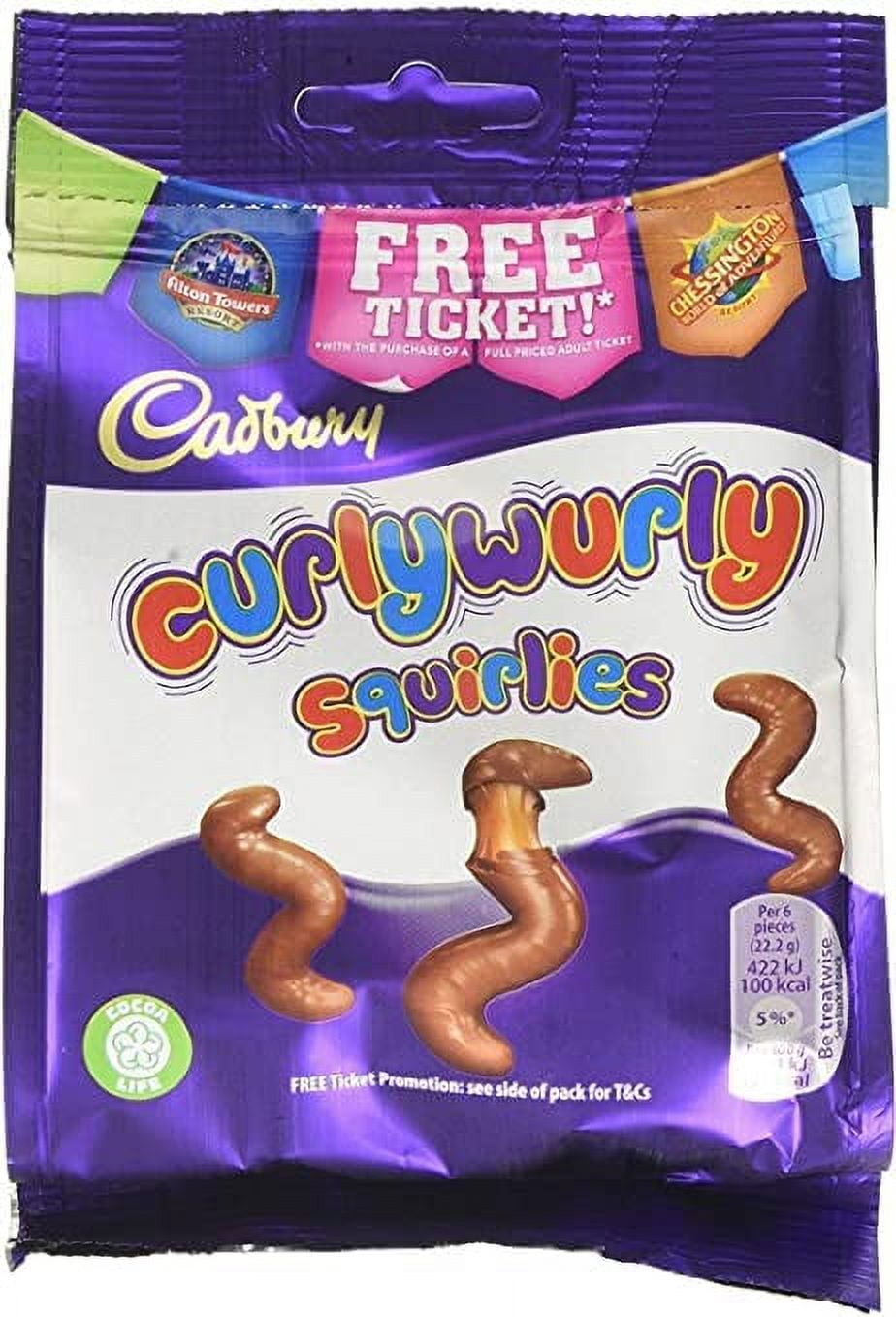 Cadbury Curly Wurly Squirlies 95G - Walmart.com