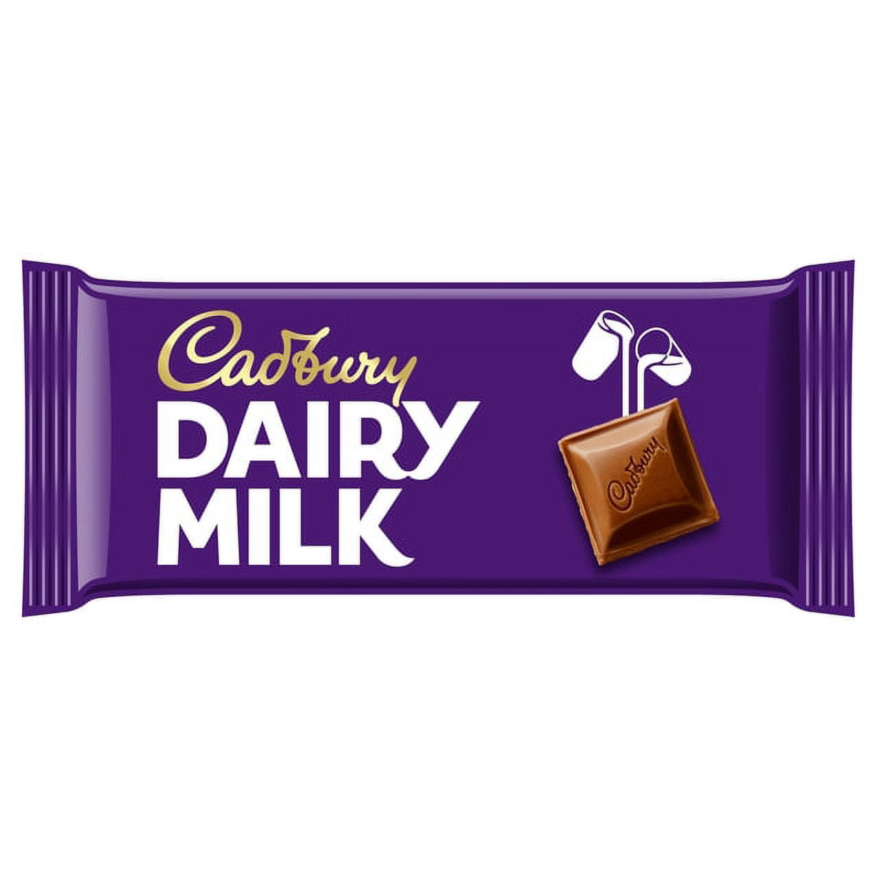 Cadbury Dairy Milk Chocolate Bar, 180G - Walmart.com