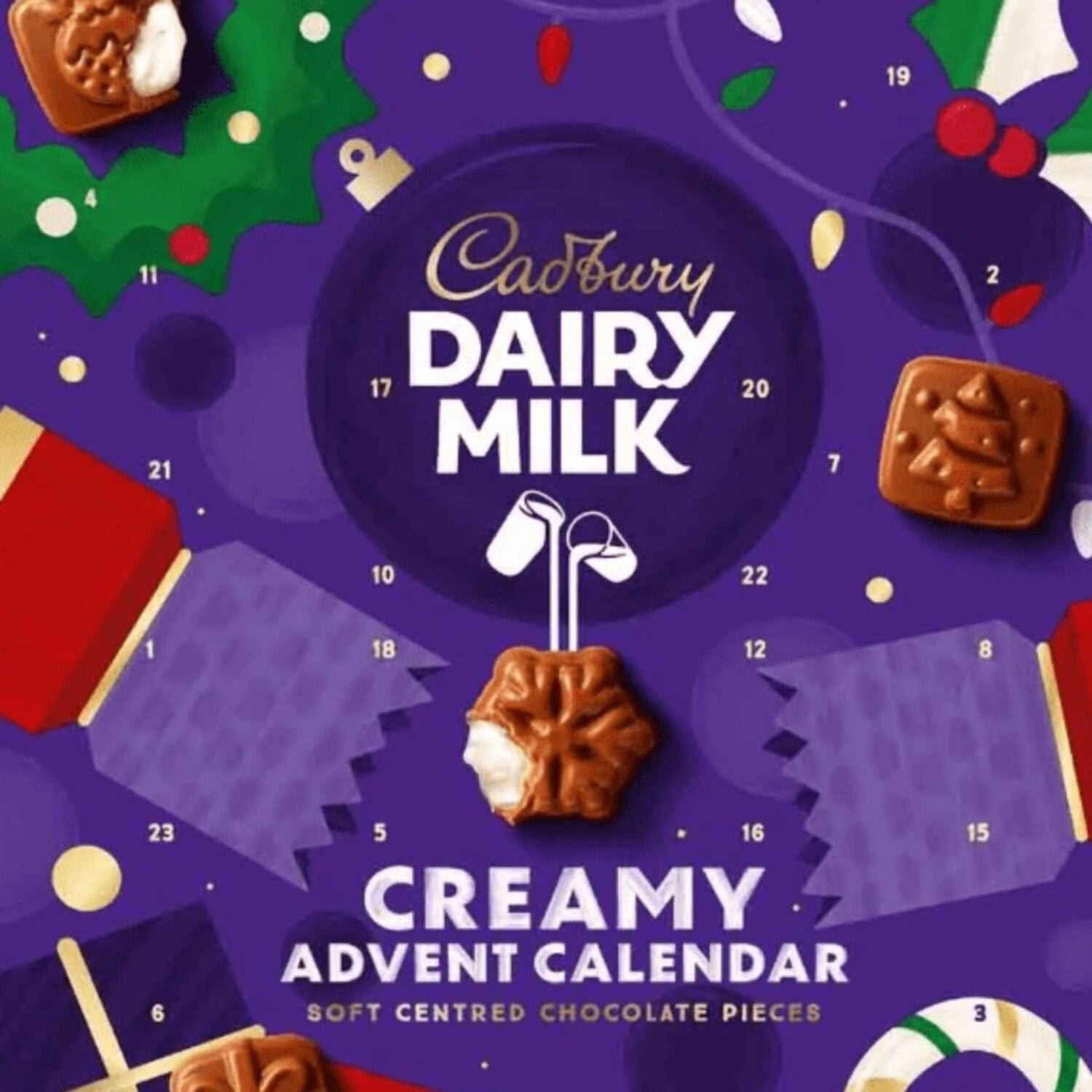 Cadbury Dairy Milk Creamy Advent Calendar - Walmart.com