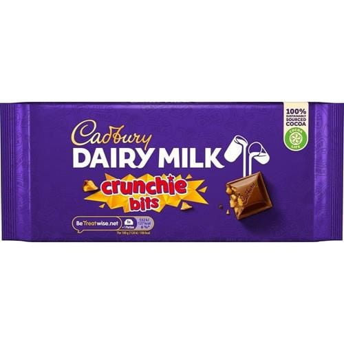 Cadbury Dairy Milk Crunchie 180G Packaging May Vary - Walmart.com