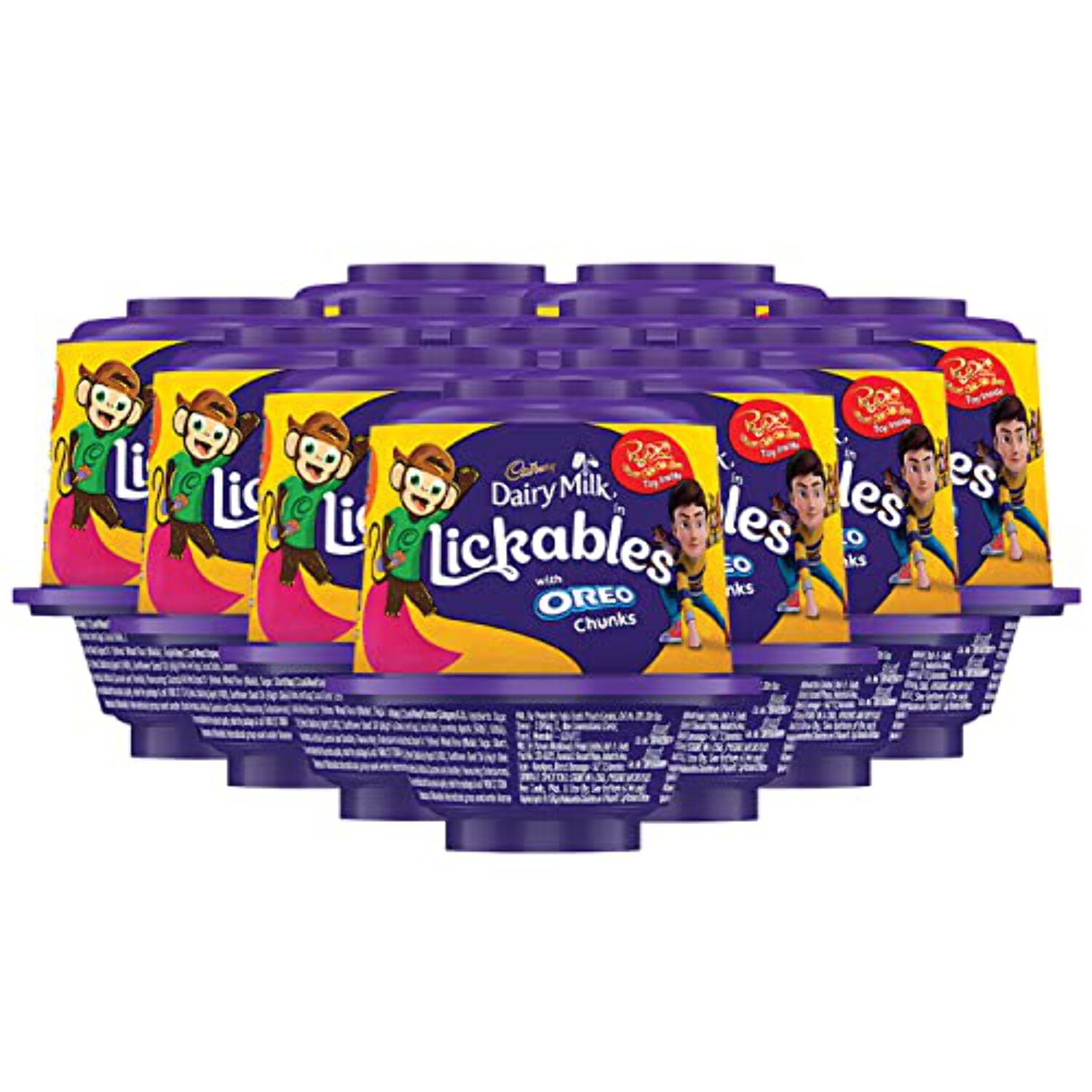 Cadbury Dairy Milk Lickables Chocolate 20g Pack of 12 Walmart