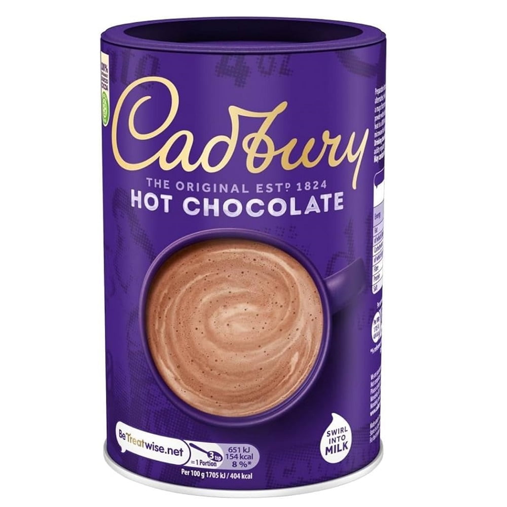 Cadbury Hot Drinking Chocolate, 250g - Pack of 2 - Walmart.com