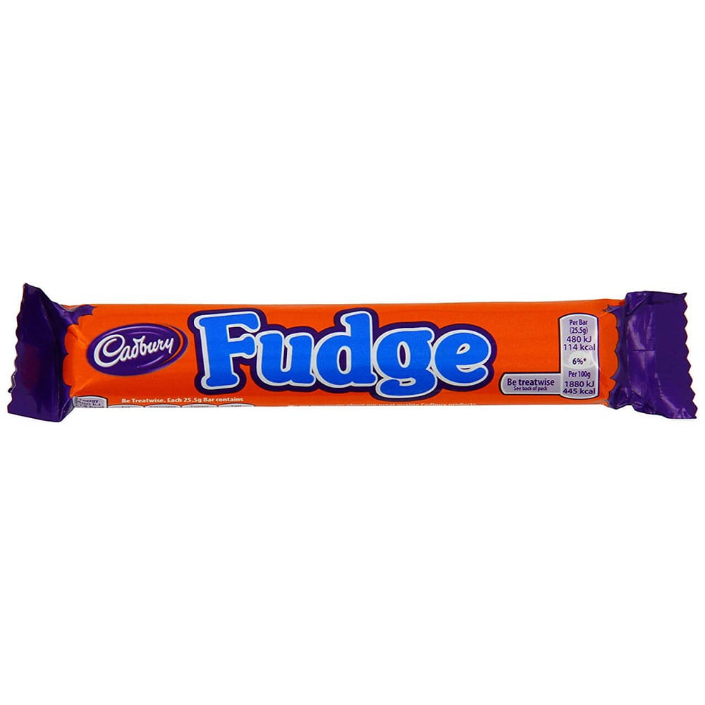Cadbury Fudge Bar - 22g (Pack of 10) - Walmart.com