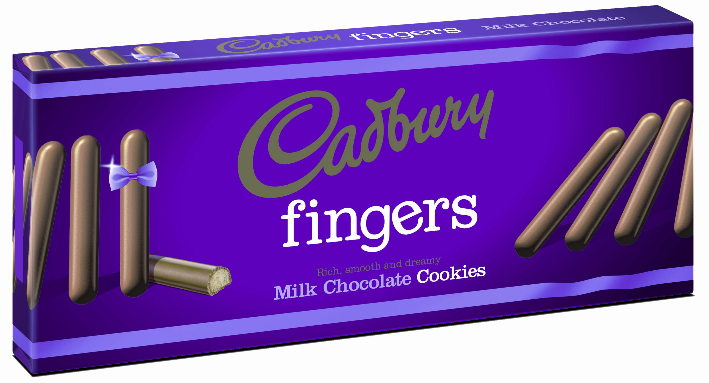 Cadbury Dairy Milk Chocolate Finger Cookies Biscuits, 4.88 Oz ...