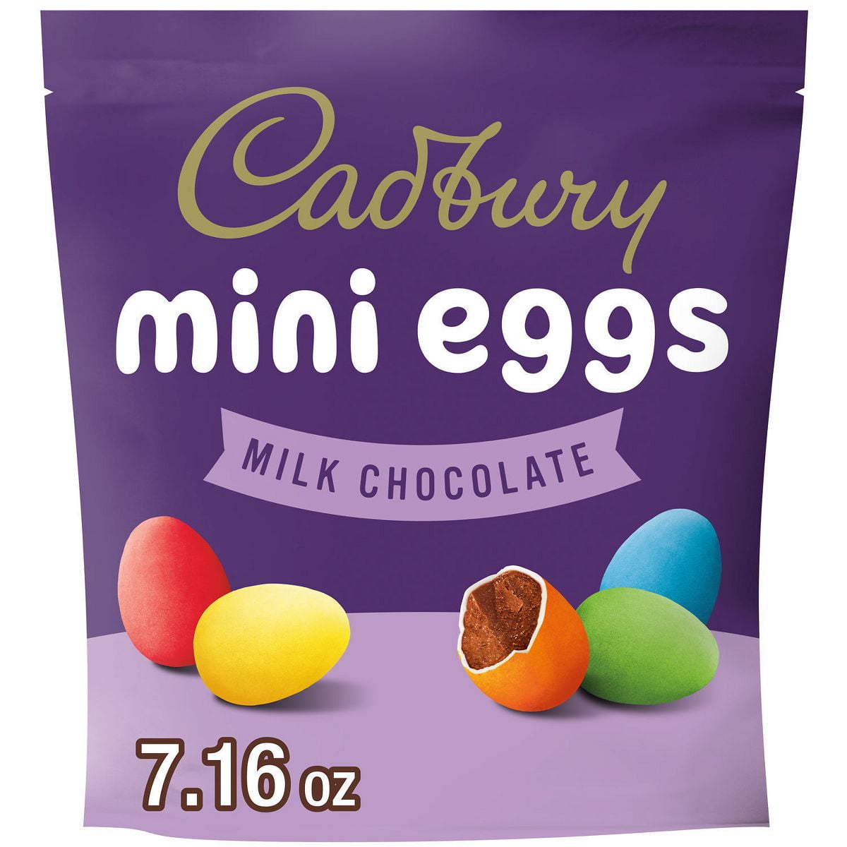 Cadbury Milk Chocolate Mini Eggs Bag Candy - 7.16oz - Pack of 2 ...