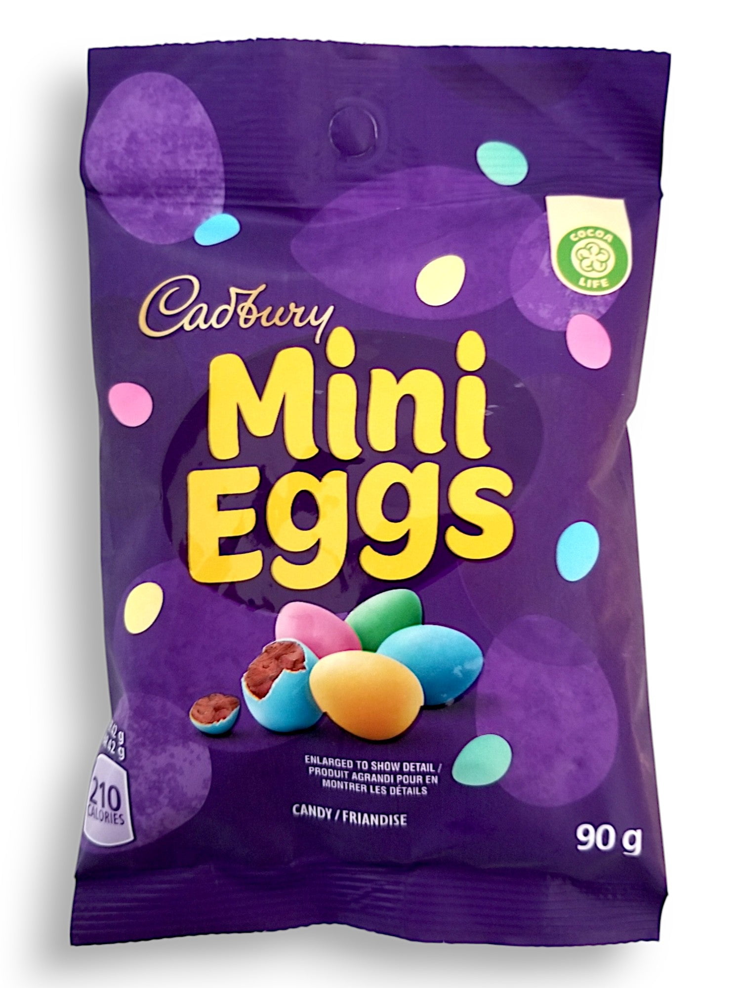Cadbury Mini Easter Eggs, 90g, Chocolate Candy with Crisp Coating ...