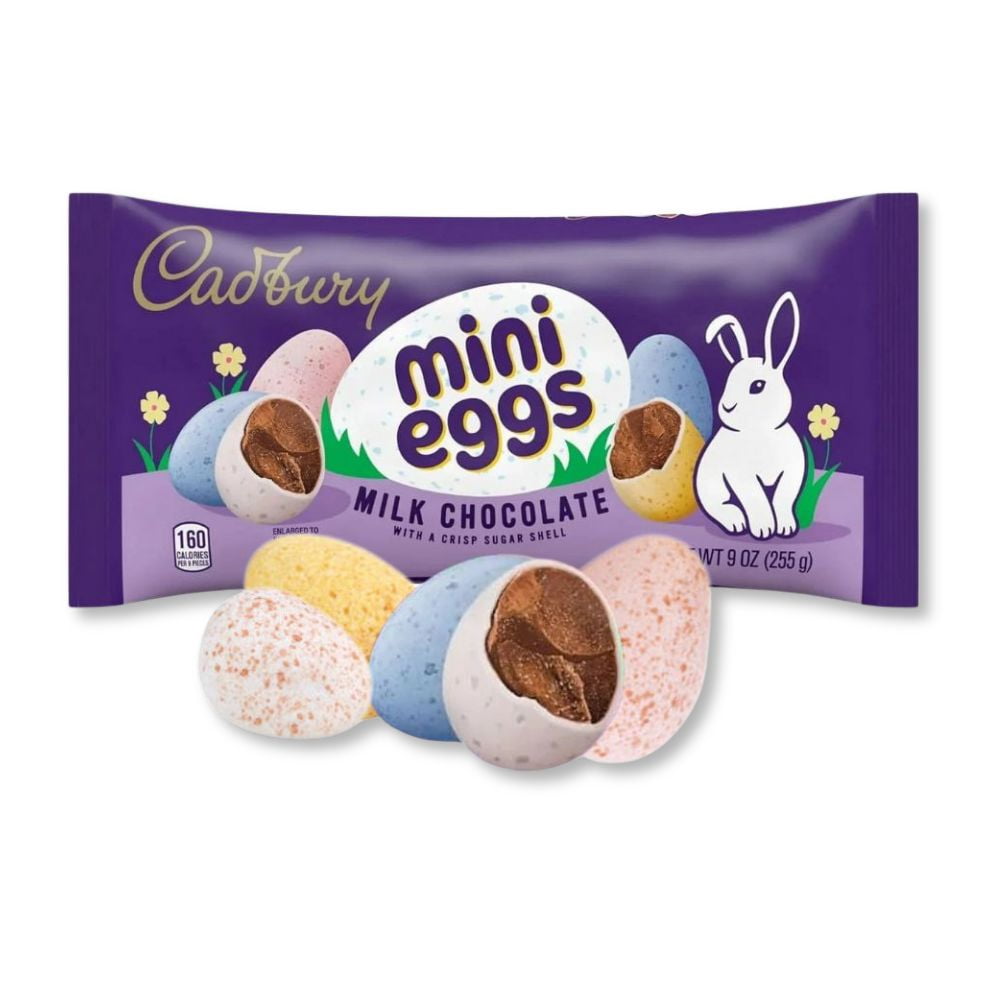 Cadbury Mini Eggs Milk Chocolate Candy - 9 oz Bags - 6 Pack - Walmart.com