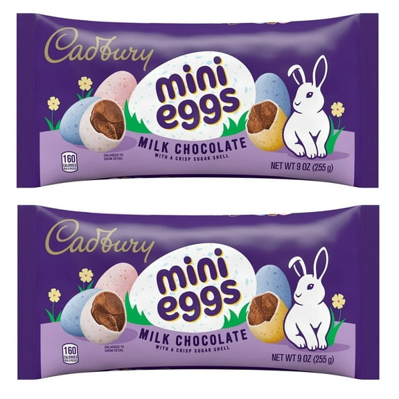 CADBURY MINI EGGS Milk Chocolate, Easter Candy Bag, 9 oz - Walmart.com