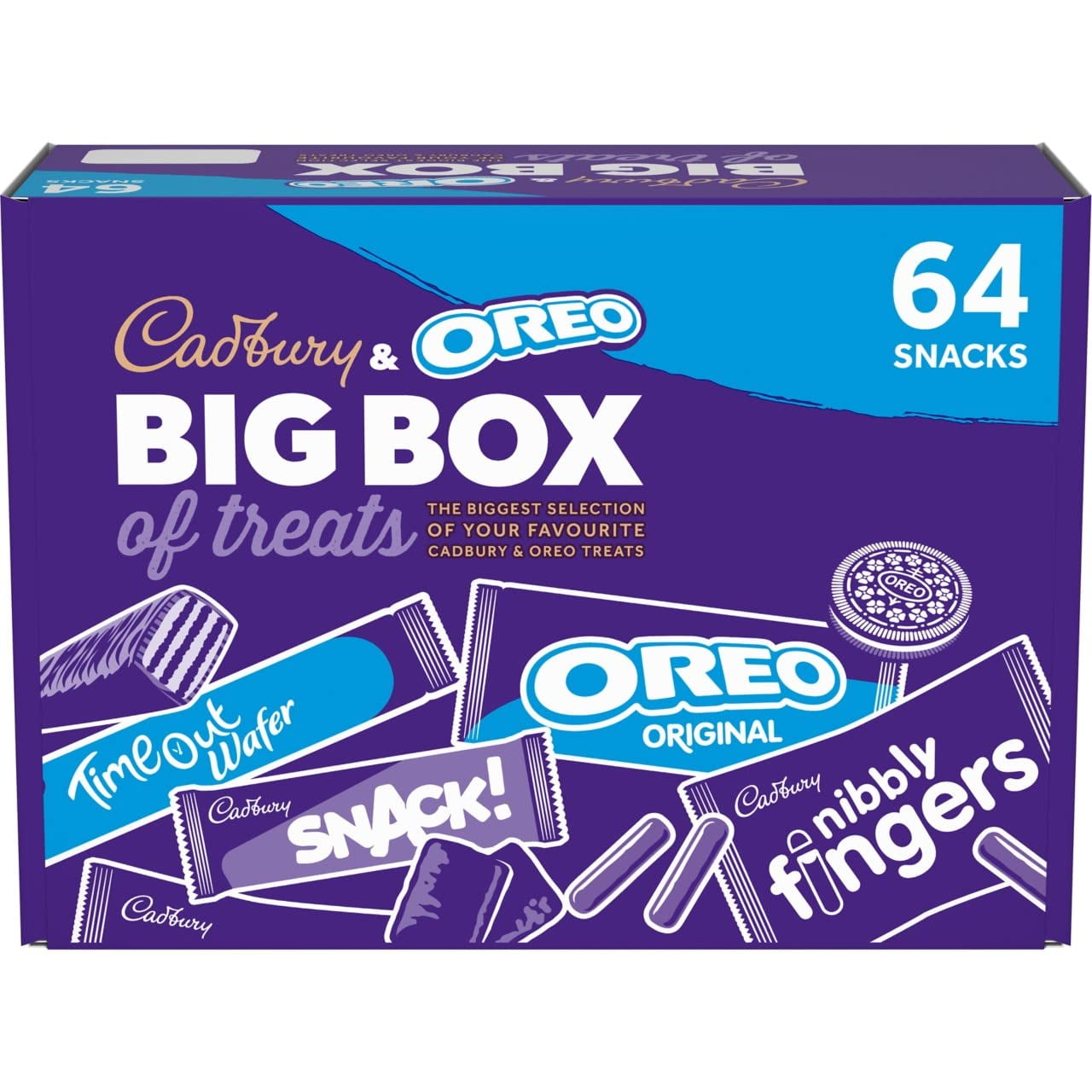 Cadbury & OREO Biscuit AKF18 64 Selection Bulk Box of Treats 1.8kg ...