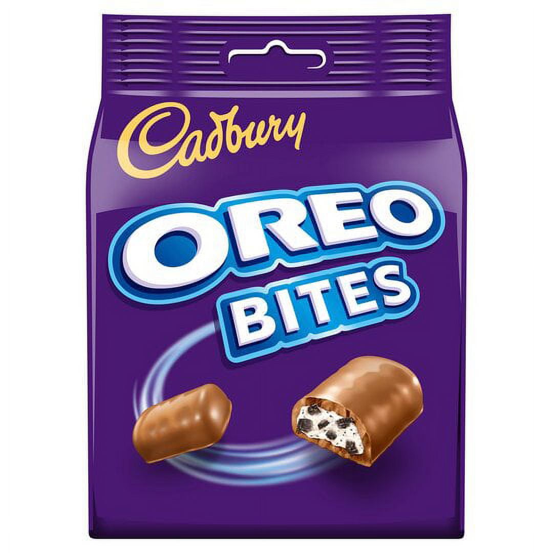 Cadbury Oreo Bites 110G, Milk Chocolate, Vanilla Cream, Biscuit Pieces ...
