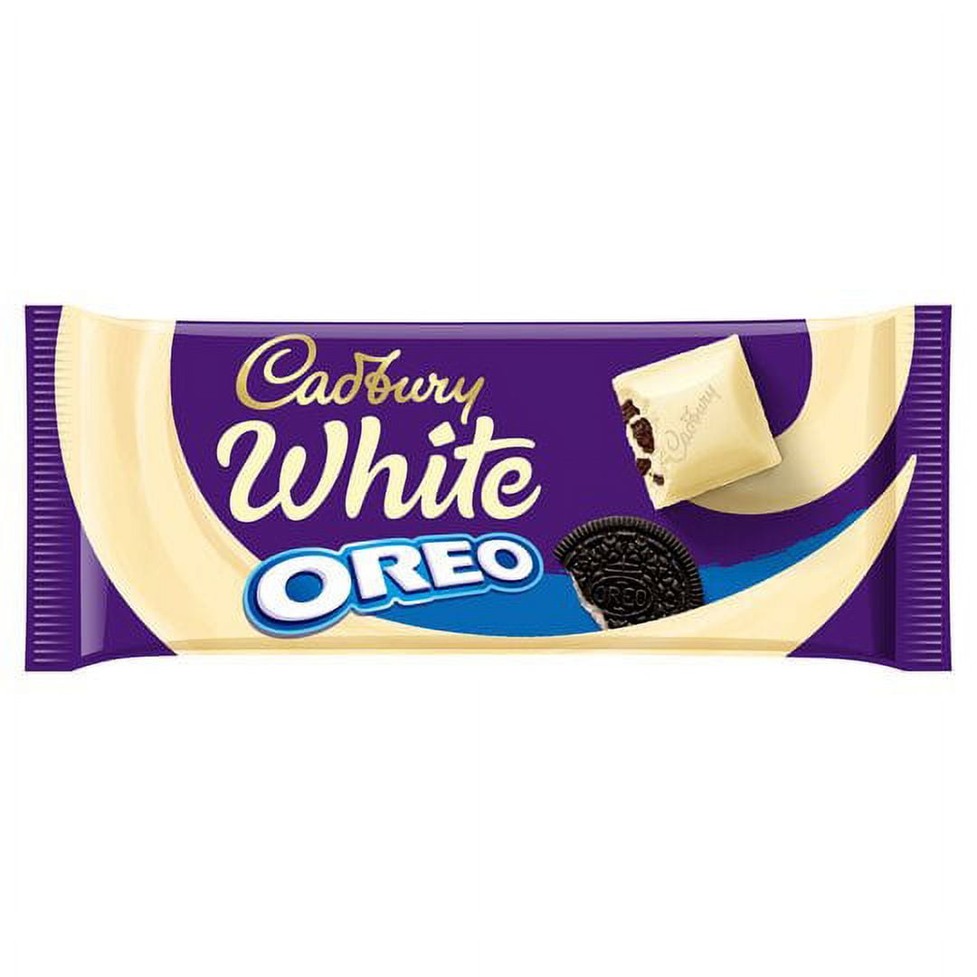 Cadbury Oreo White Chocolate Tablet 120G-3 PACK-DEL - Walmart.com