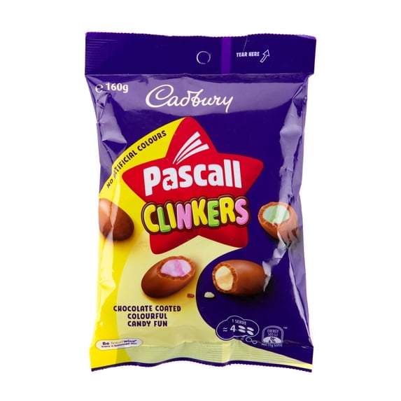 Cadbury Pascal Clinkers Candy Bag Snacks (160 gr) - Walmart.com