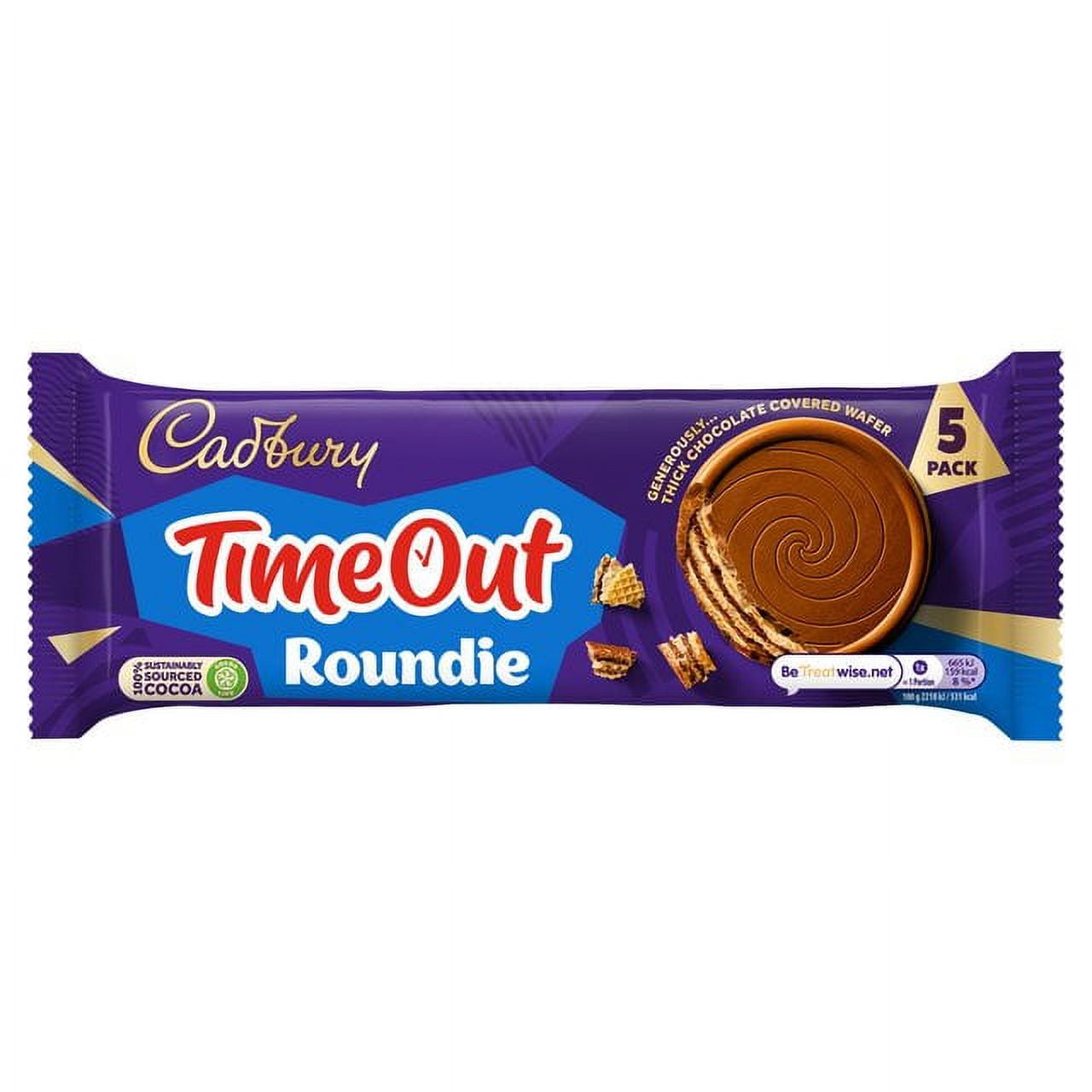 Cadbury Roundie Milk Chocolate Biscuits 180g - Walmart.com