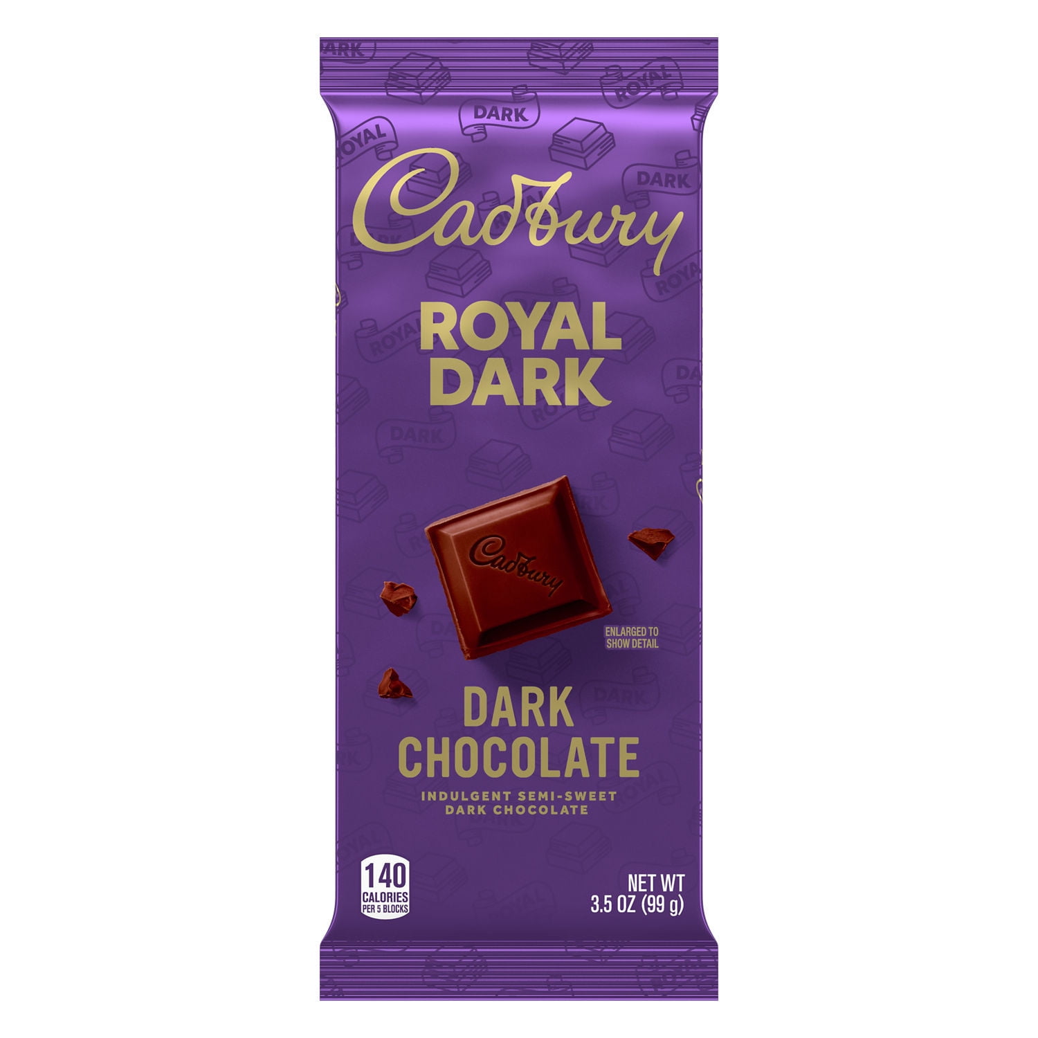 Cadbury Royal Dark Dark Chocolate Candy, Bar 3.5 oz - Walmart.com