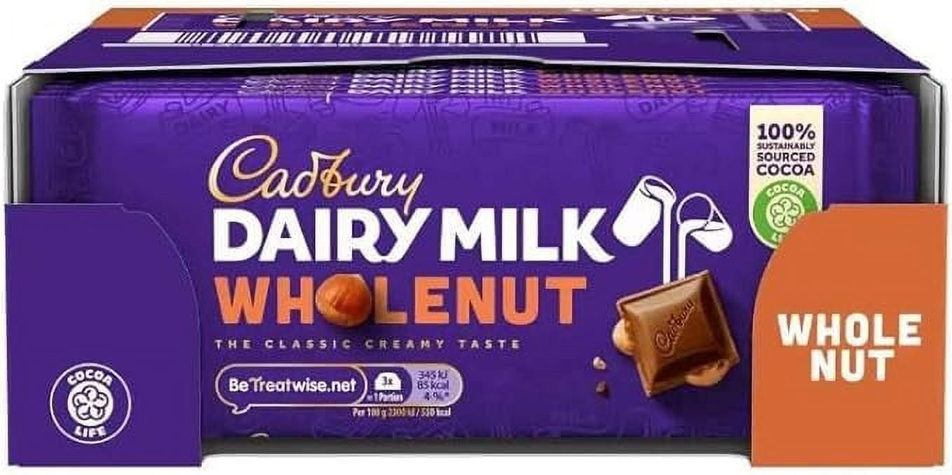 Cadbury Tablet Whole Groove 120 Gr | 16X | Totaal Weight 1920 Gr ...