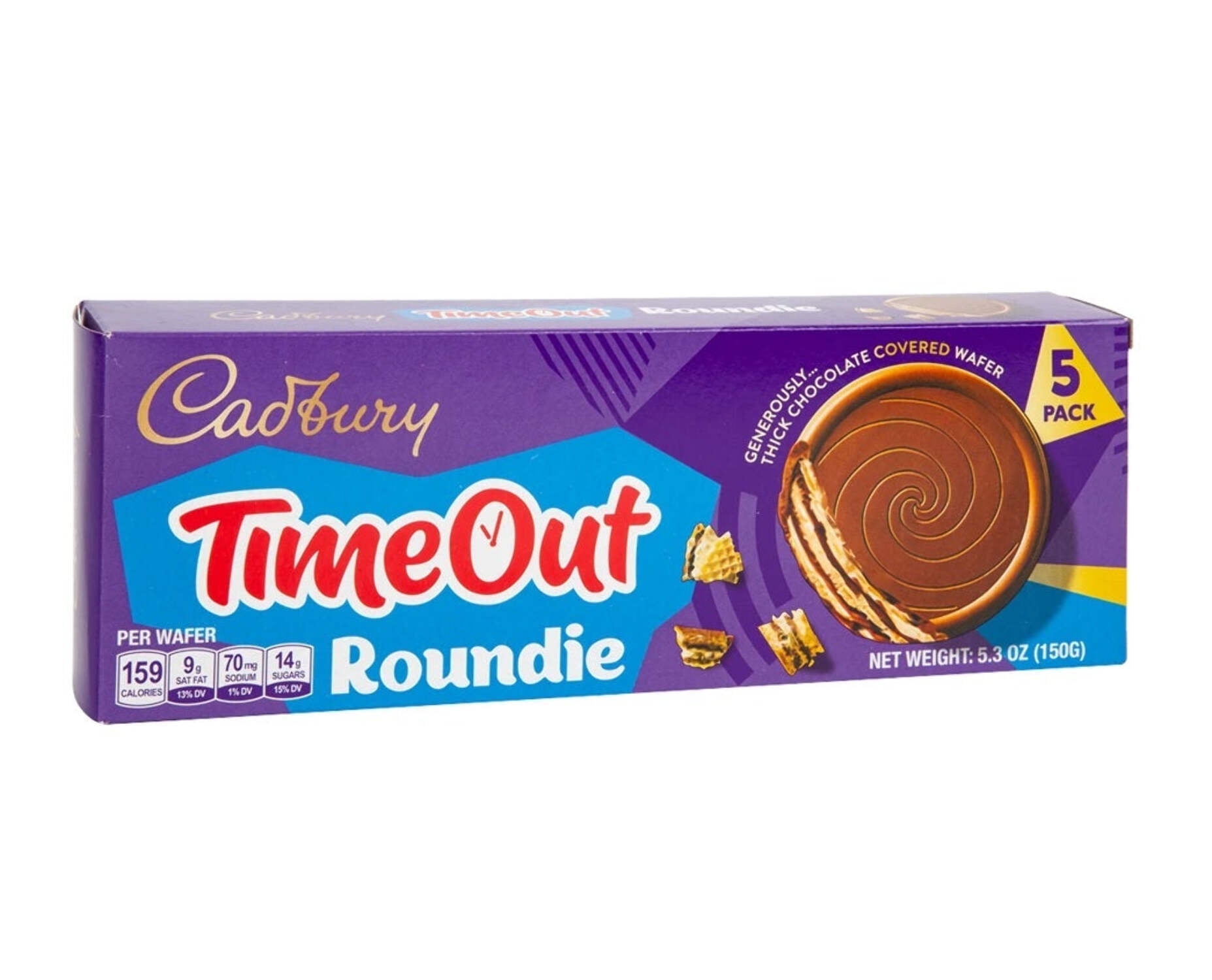 Cadbury TimeOut Roundie Biscuits 150g (UK) - Walmart.com