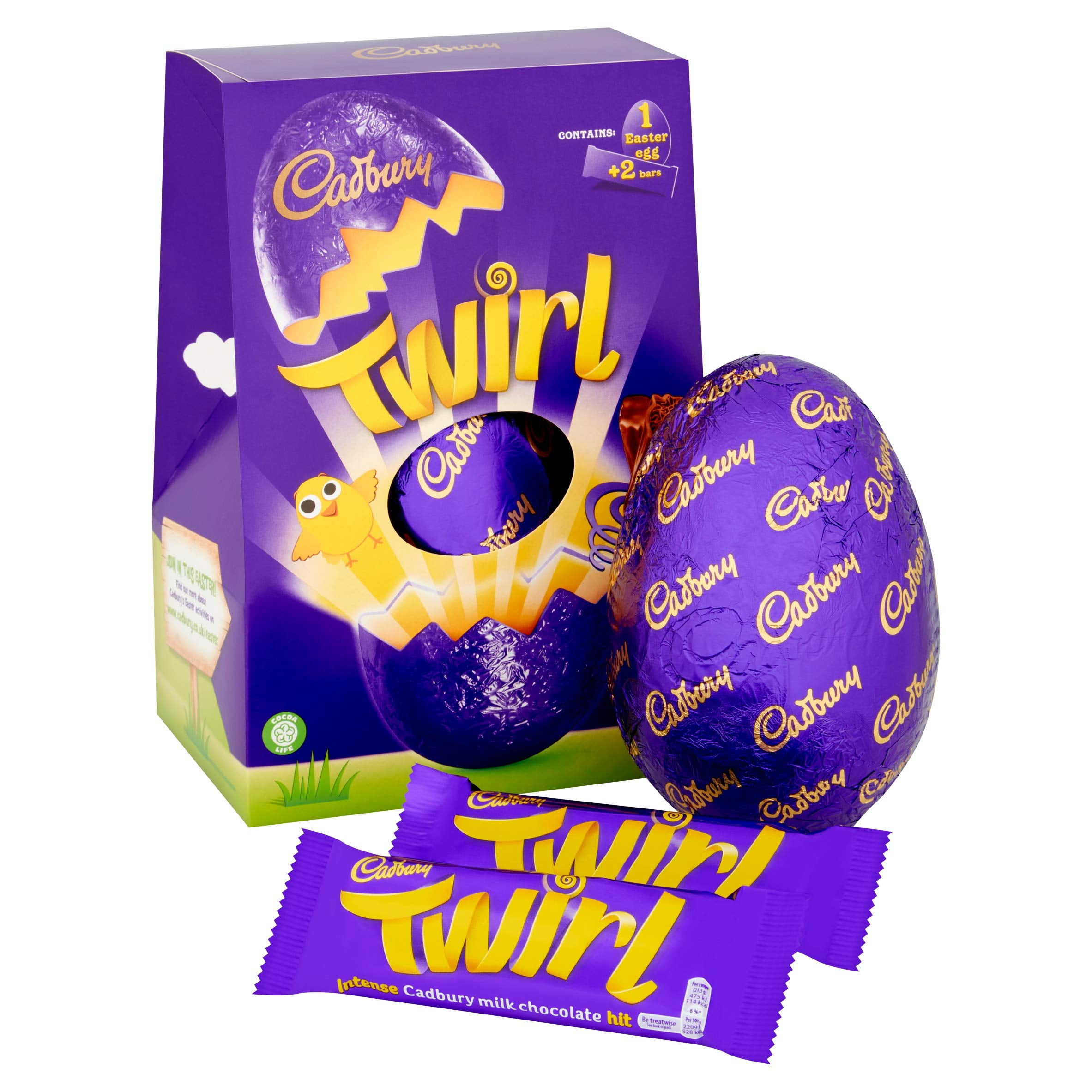 Cadbury Twirl Egg 198g (Pack of 1) - Walmart.com
