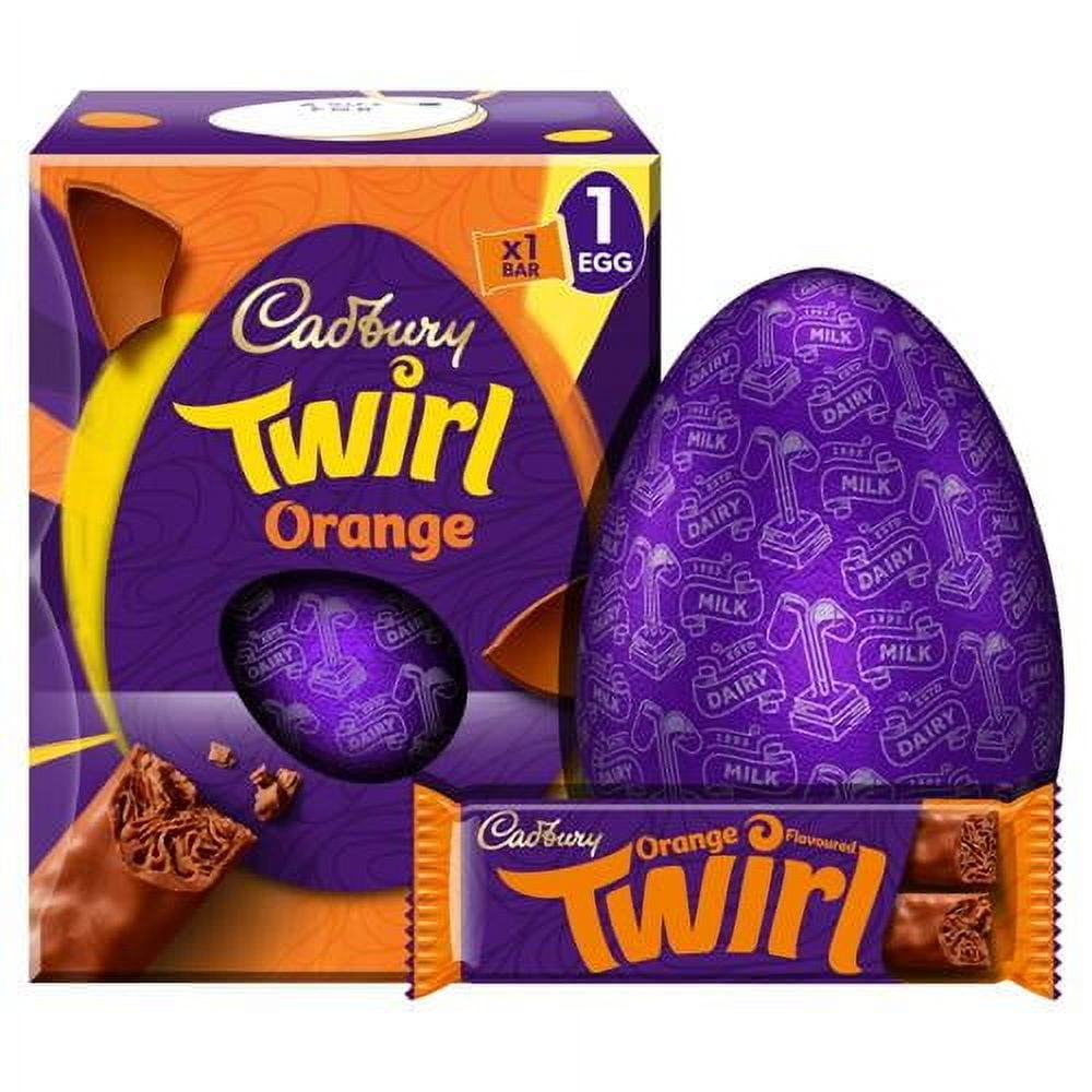 Cadbury Twirl Orange Large Egg 198G Packaging May Vary - Pack of 2 ...