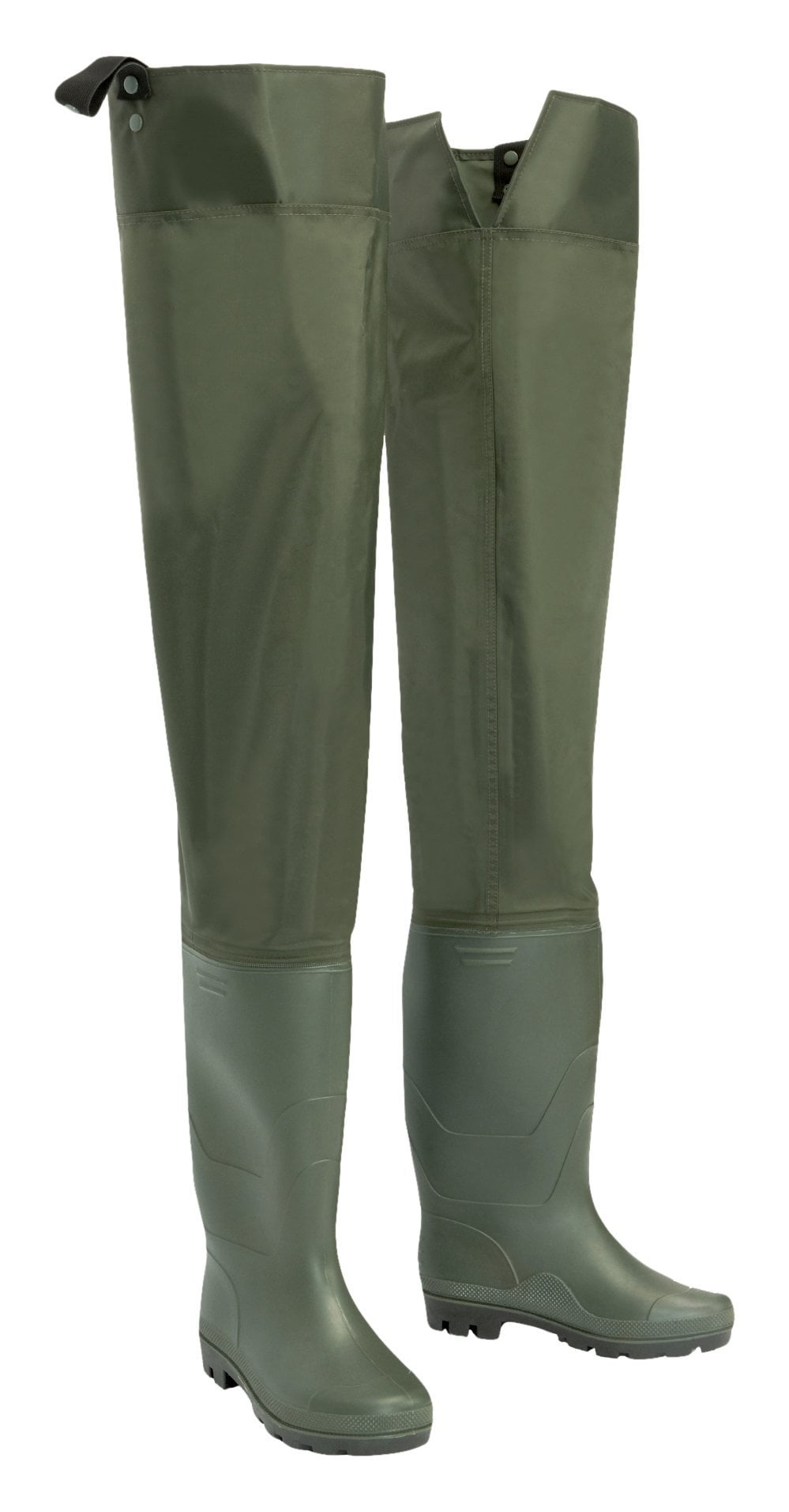Caddis Waders CA2301W-11 PVC Hip Waders Boot,Green - Walmart.com