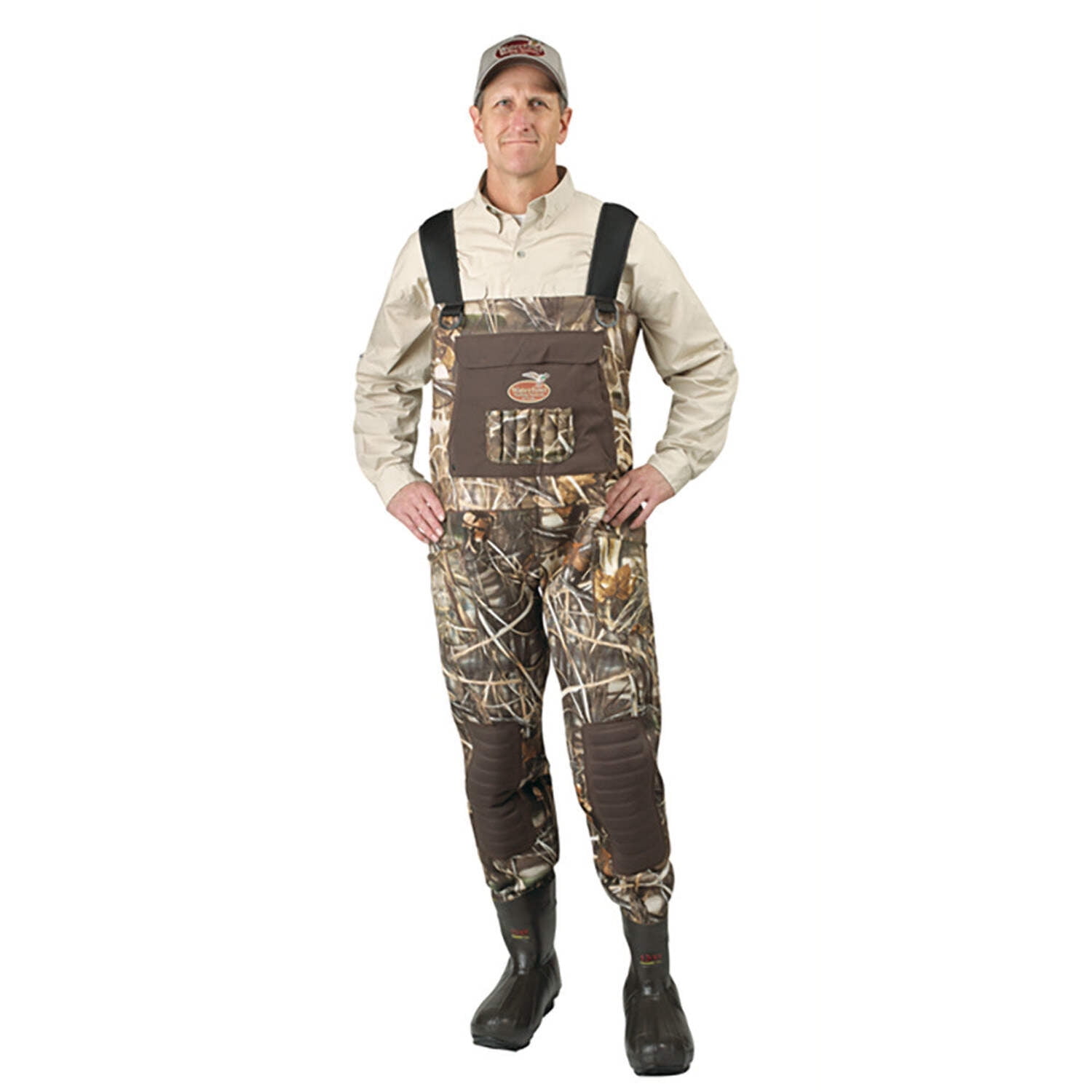 Caddis Mens Stout Realtree Max-5 1200 Gram Hybrid DuraBreathable Waders ...