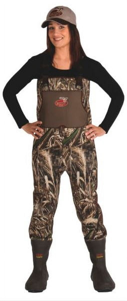 Caddis Women's Regular Realtree Max-5 1200 gram 5mm Neoprene Waders ...