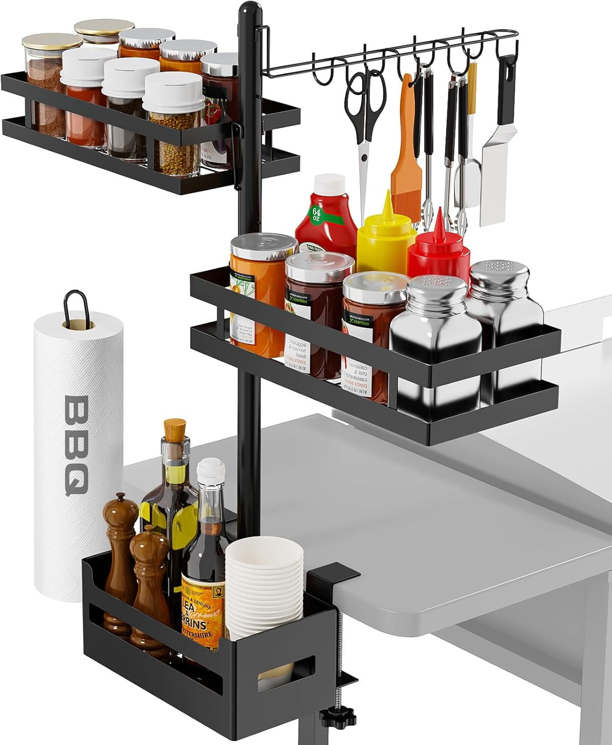 Caddy for Blackstone Griddle, Outdoor Kitchen Accessories for Camper ...