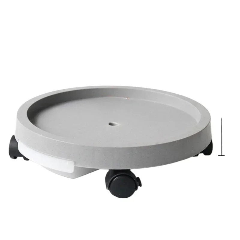 Caddy Storage Movable Flower Pots Tray with Universal Wheels Planter ...