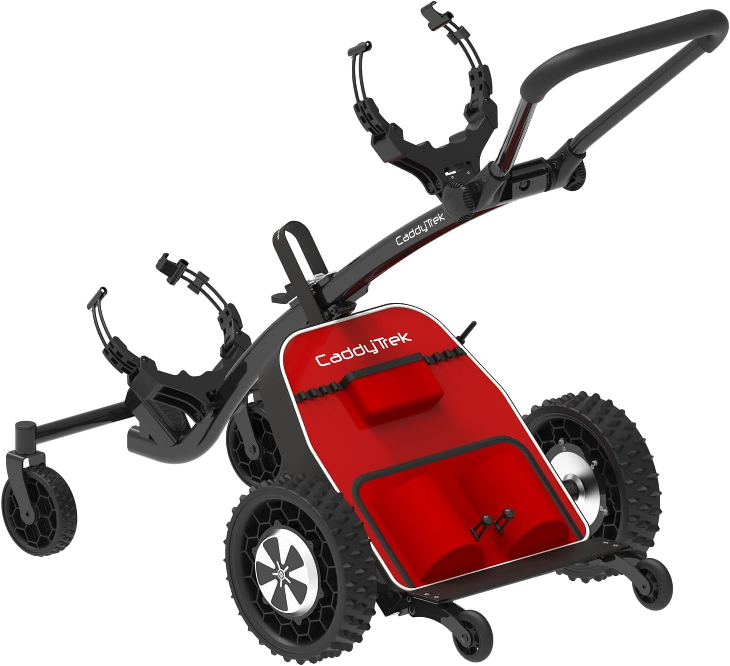 CaddyTrek R3X - Robotic Golf Caddy Smart Electric Golf Cart in Red ...