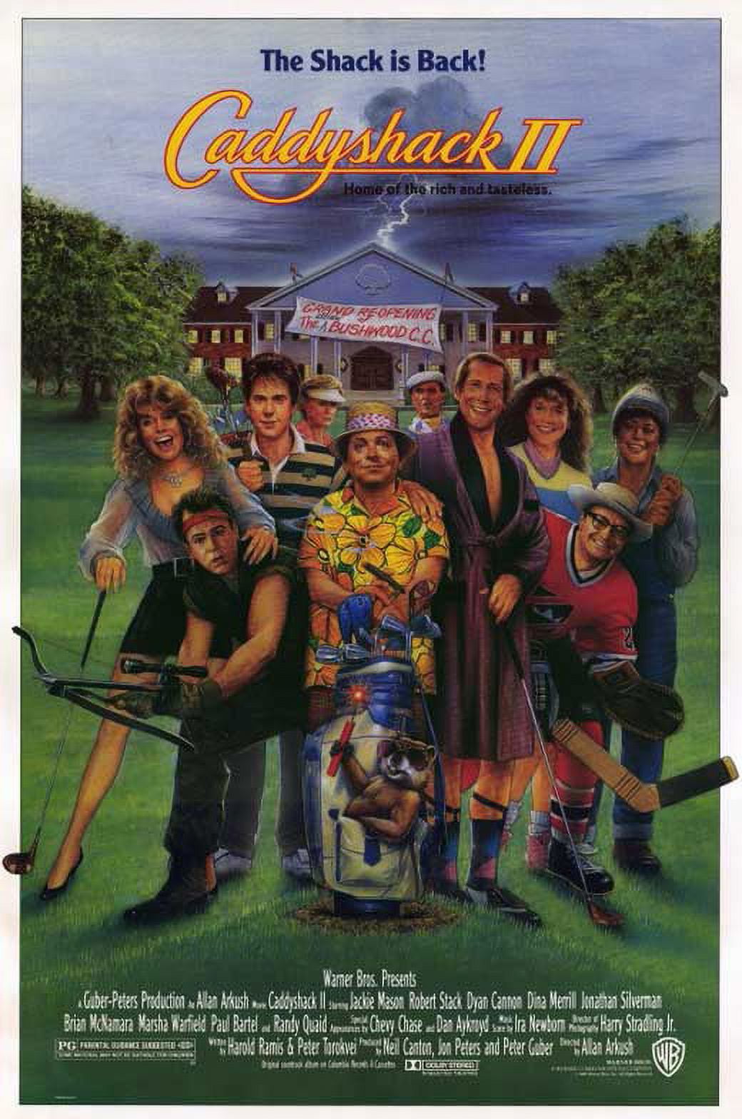 Caddyshack 2 - movie POSTER (Style A) (11" x 17") (1988) - Walmart.com