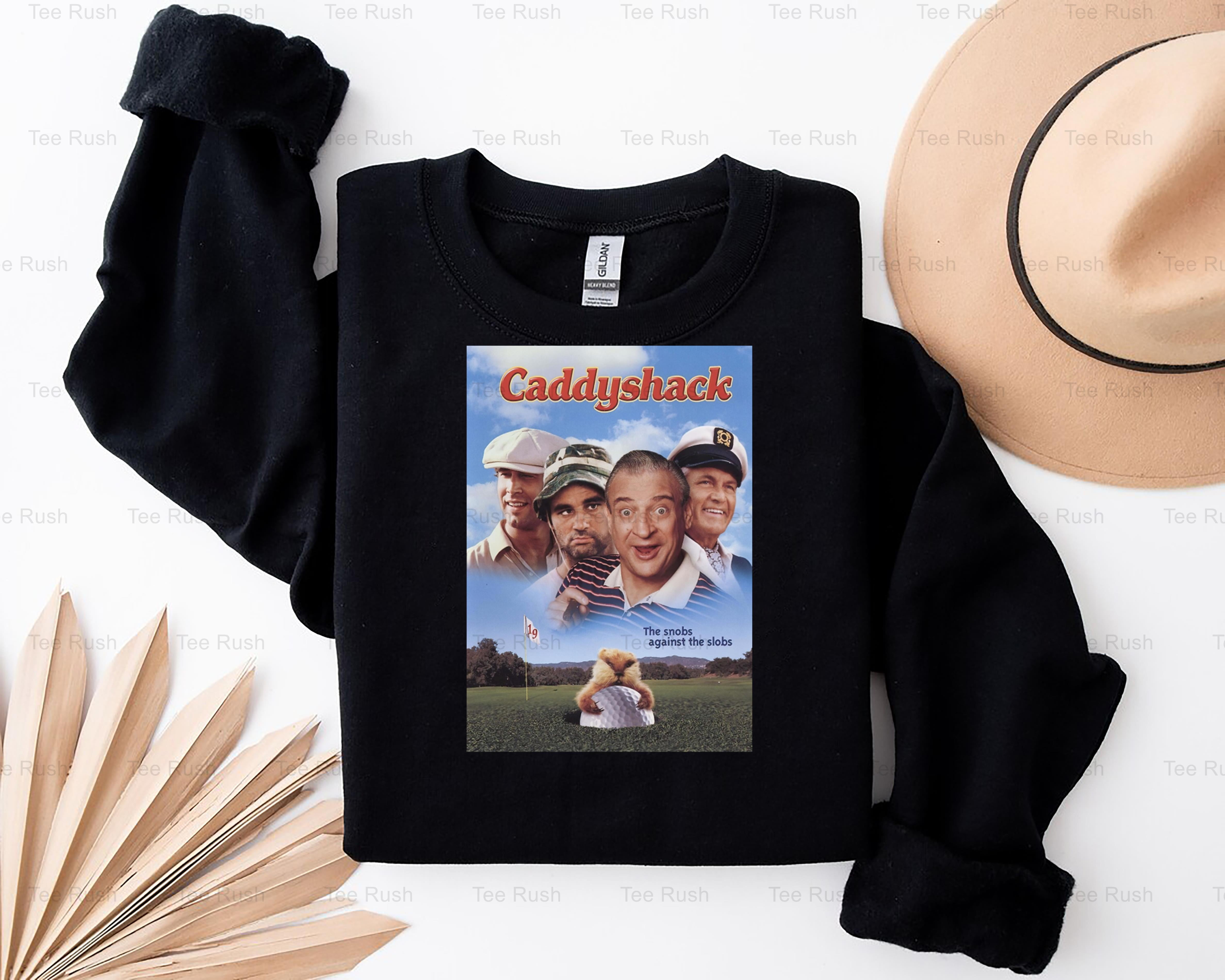 Caddyshack Bill Murray Movie Comedy Golf Club Gopher Rodney,,T-Shirt ...