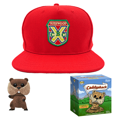 Caddyshack Funko POP! Movies Flocked Gopher POP! & Hat - Walmart.com