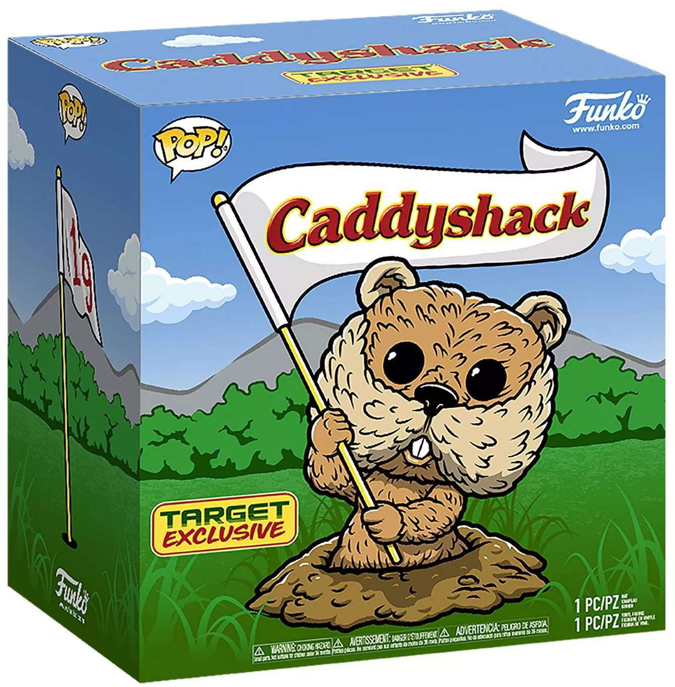 Caddyshack Funko POP! Movies Flocked Gopher POP! & Hat - Walmart.com