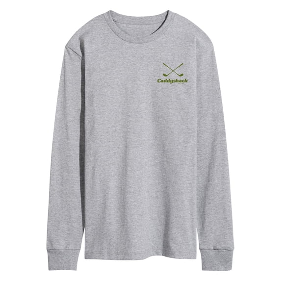 Caddyshack - Green Clubs - Men's Long Sleeve Graphic T-Shirt - Walmart.com