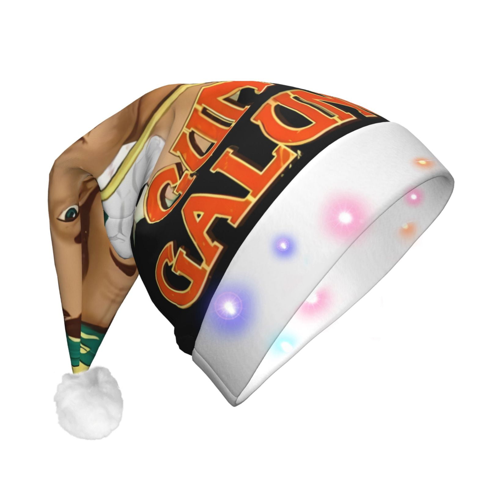 Caddyshack Hat Light Up Christmas Hat Glow Lighted Santa Hat with ...