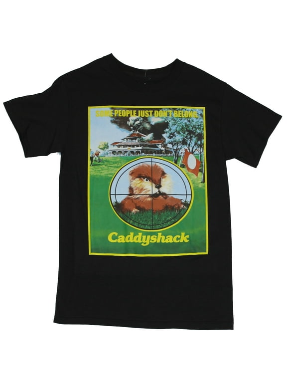 Caddyshack Au Revoir Gopher Funny Movie Adult T-Shirt Tee - Walmart.com
