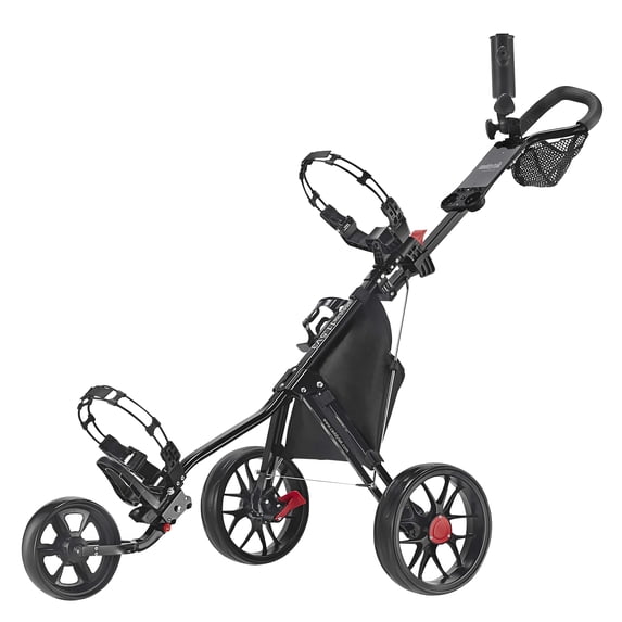 CaddyTek, Golf Push Cart, CaddyLite 11.5 V3, Black - Walmart.com