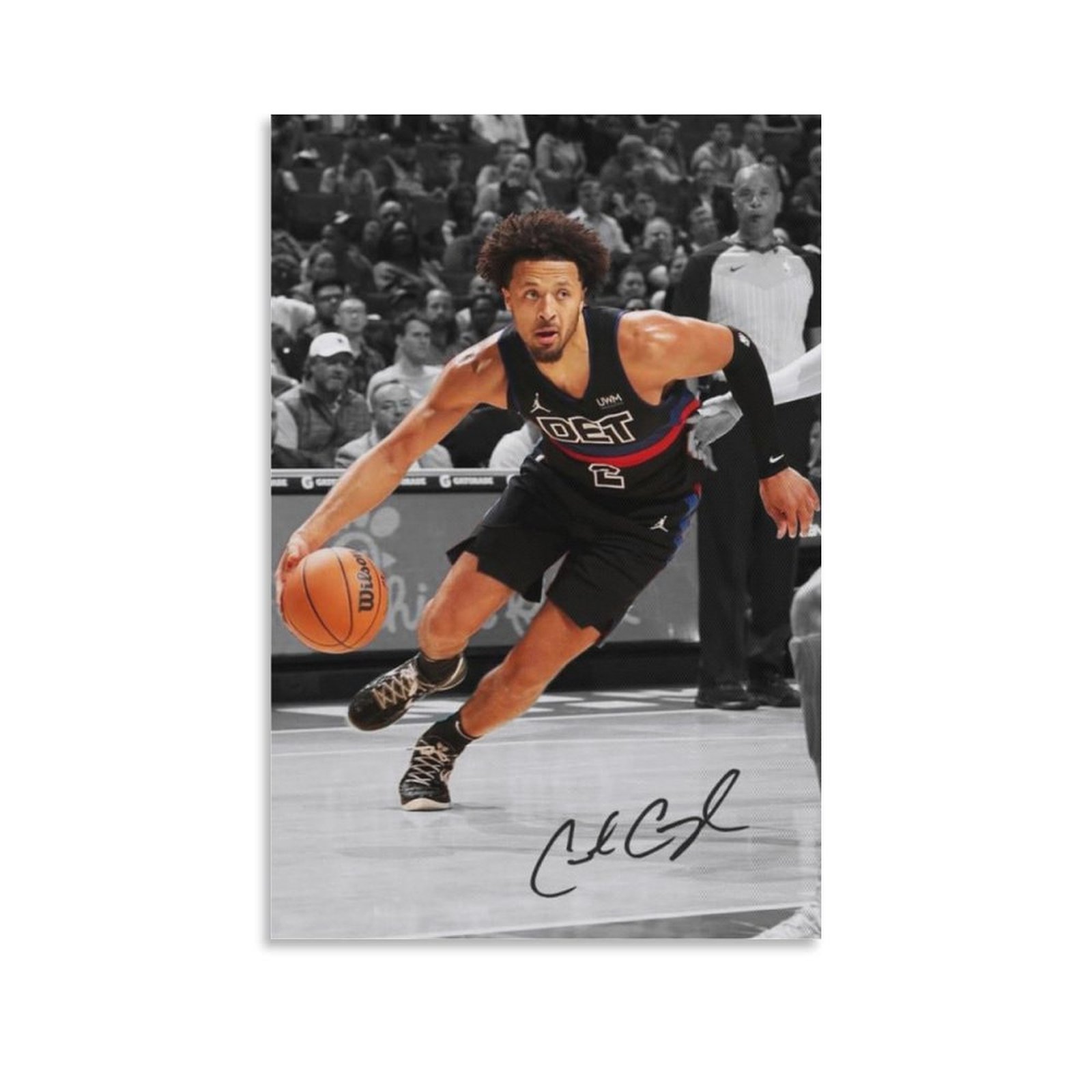 Cade Cunningham Canvas Poster Posters Art Print Wall Photo Paint Poster ...