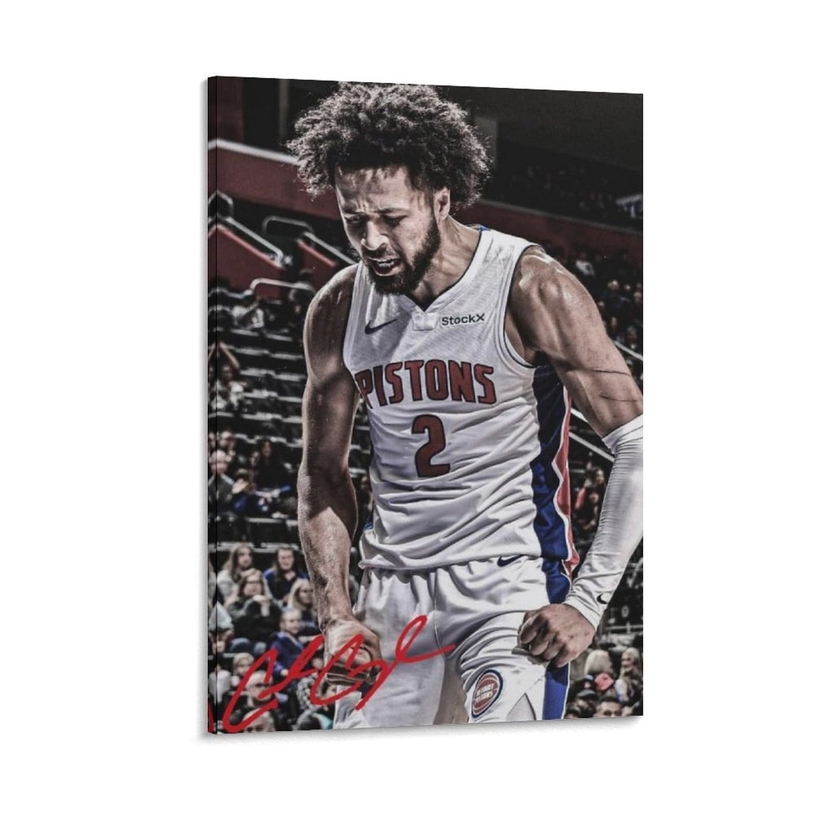 Cade Cunningham Canvas Poster Room Aesthetic Poster Print Art Wall ...