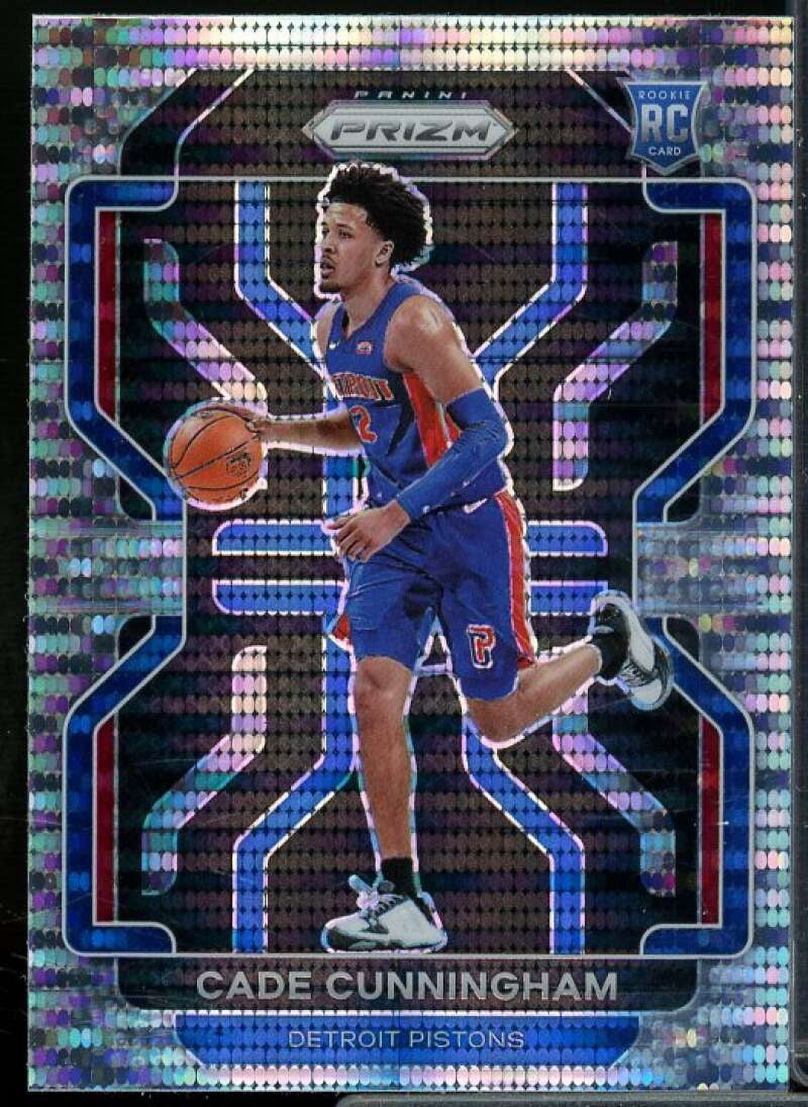 Cade Cunningham Card 2021-22 Panini Prizm Prizms Fast Break #282 ...