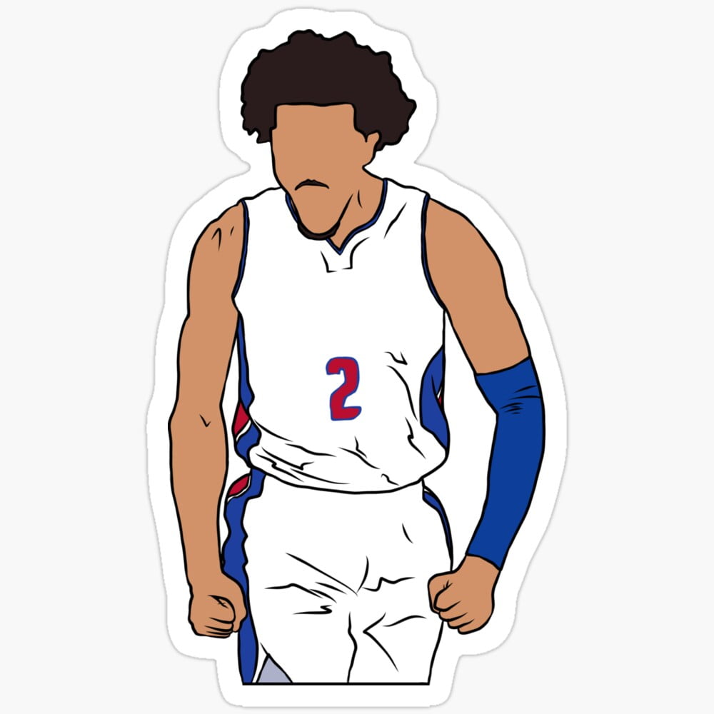Cade Cunningham Celebration Sticker Phone Decal Water Bottle Stickers ...