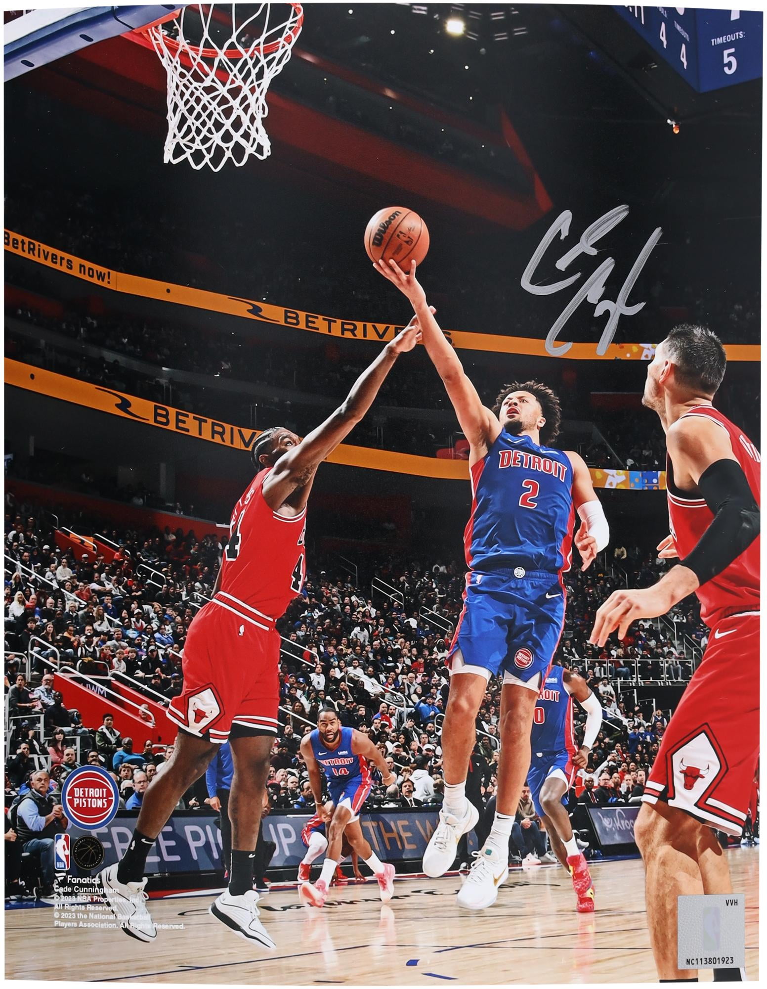 Cade Cunningham Detroit Pistons Autographed 8" x 10" From Start of ...