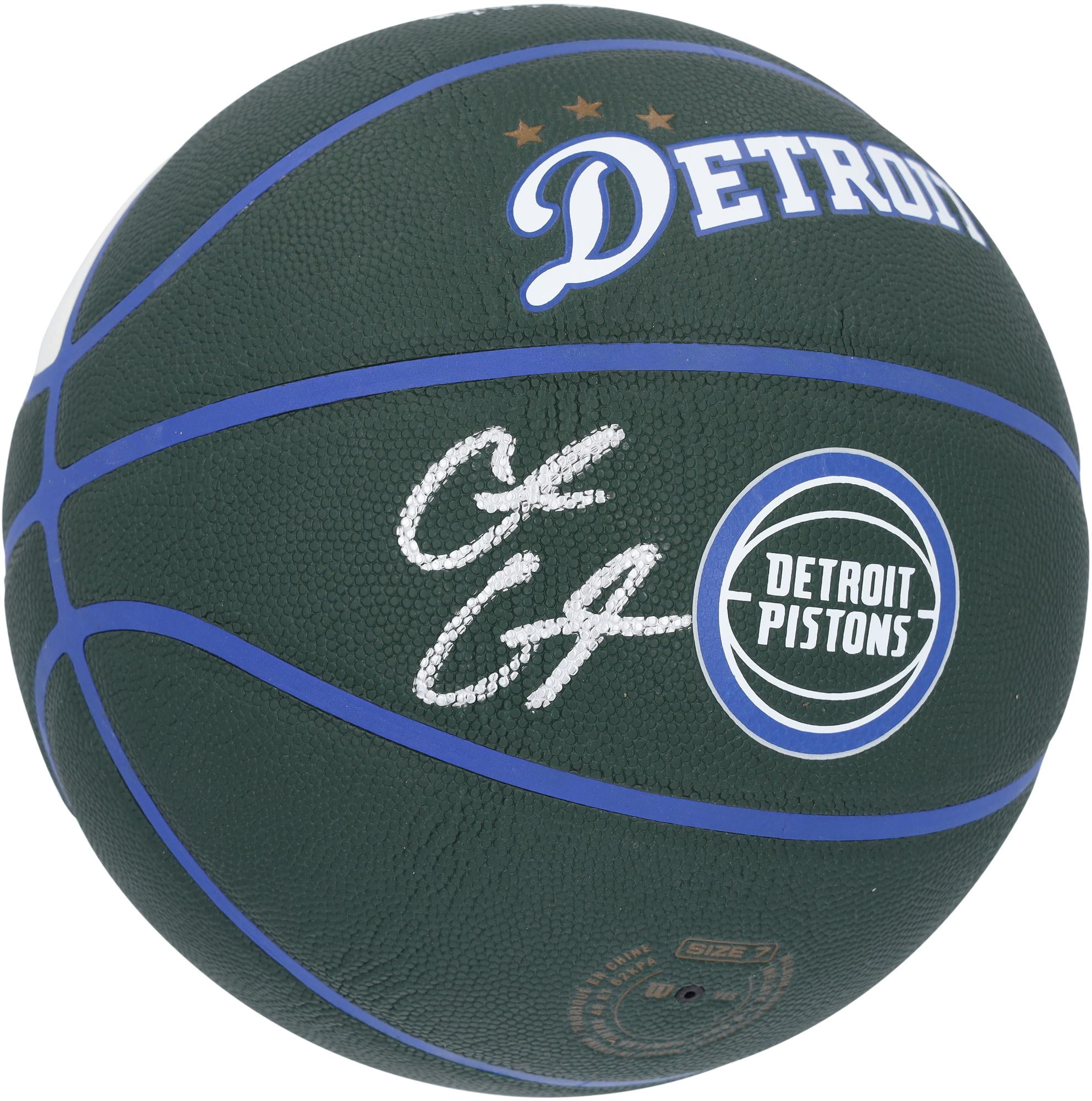 Cade Cunningham Detroit Pistons Autographed Wilson City Edition ...