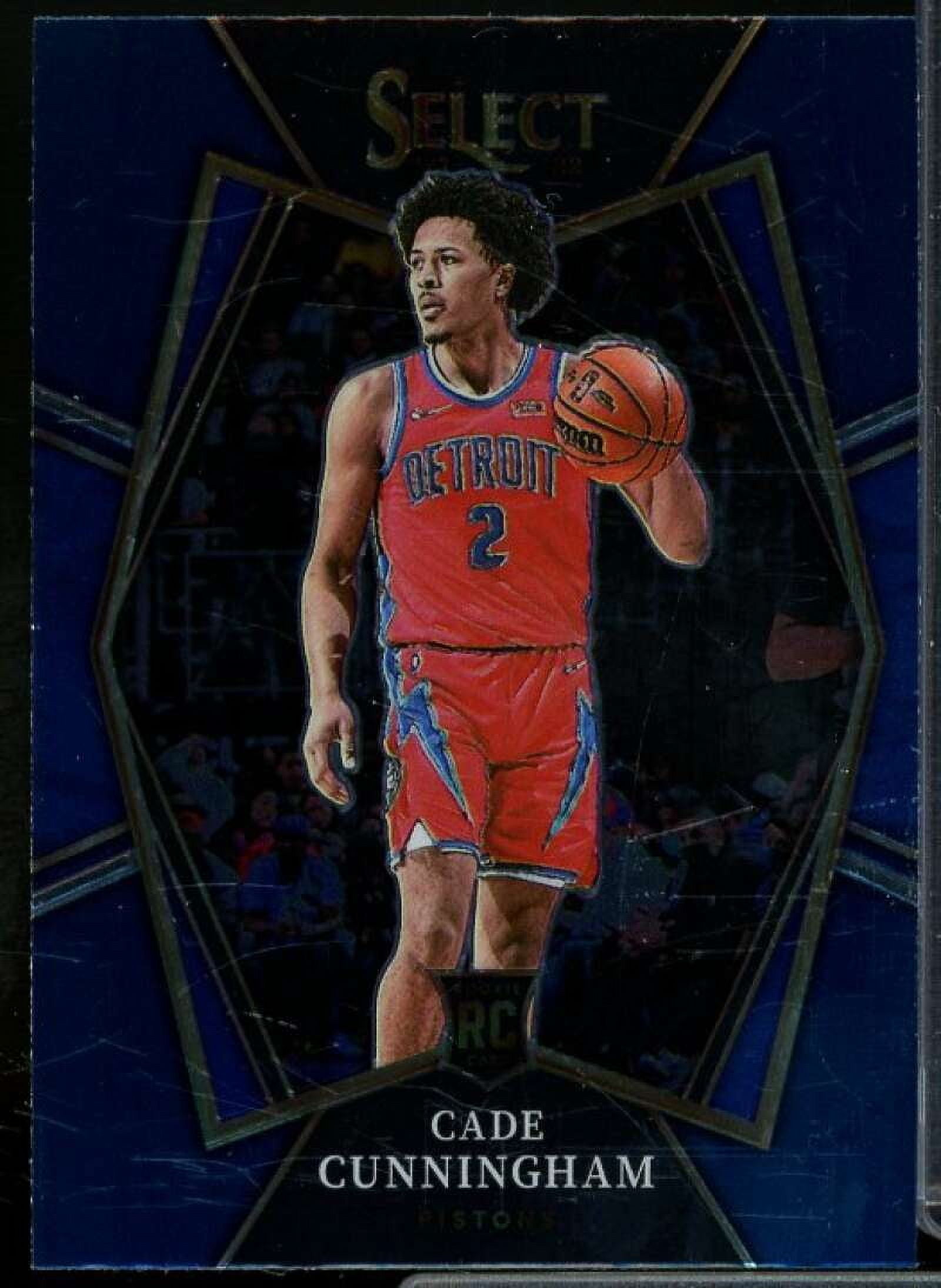 Cade Cunningham Rookie Card 2021-22 Select Blue #116 - Walmart.com