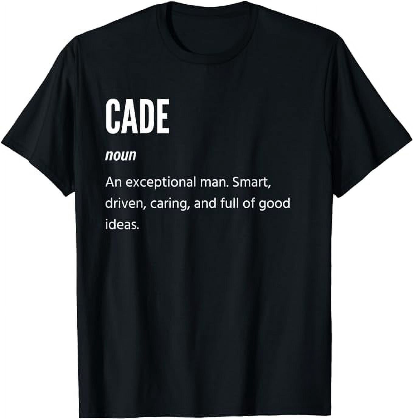 Cade Gifts, Noun, An Exceptional Man T-Shirt - Walmart.com