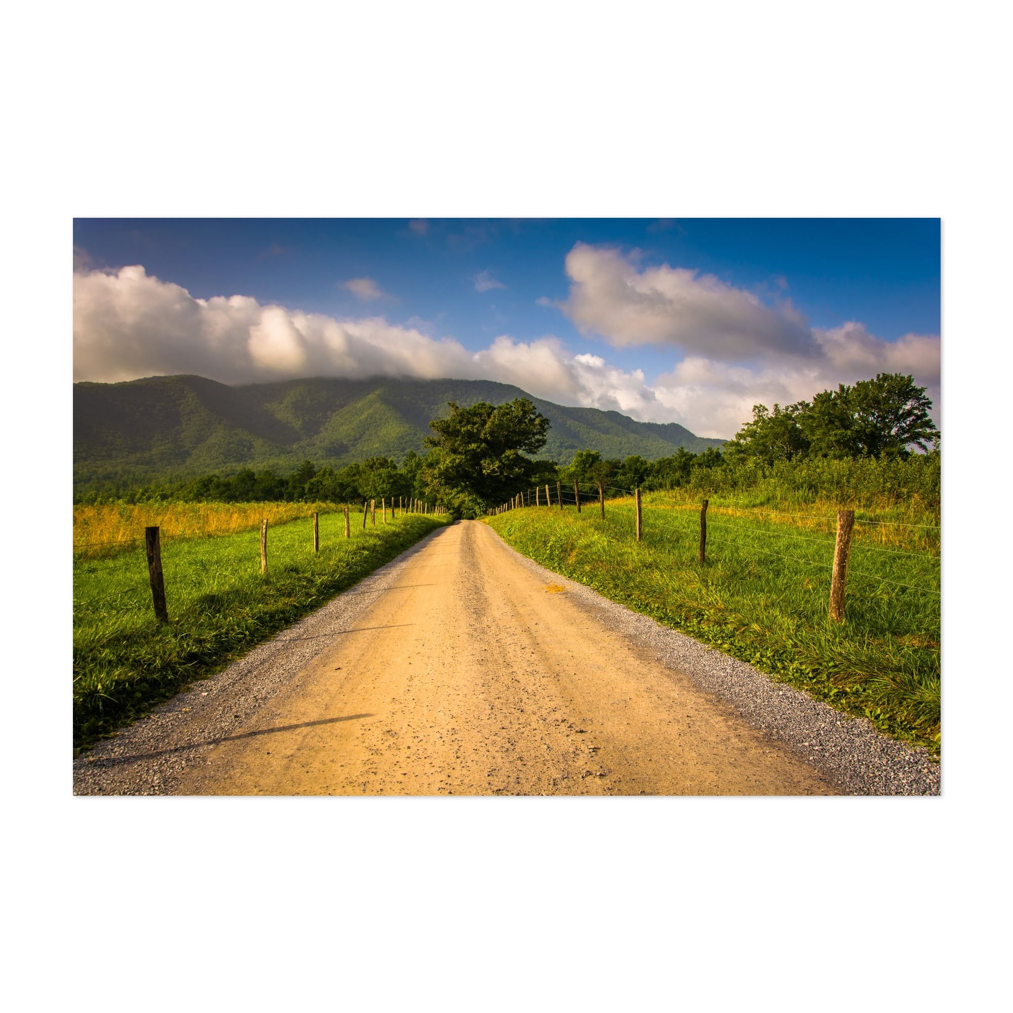 Cade's Cove Fade - Tennessee Photography Unframed Wall Art Print 30 x ...