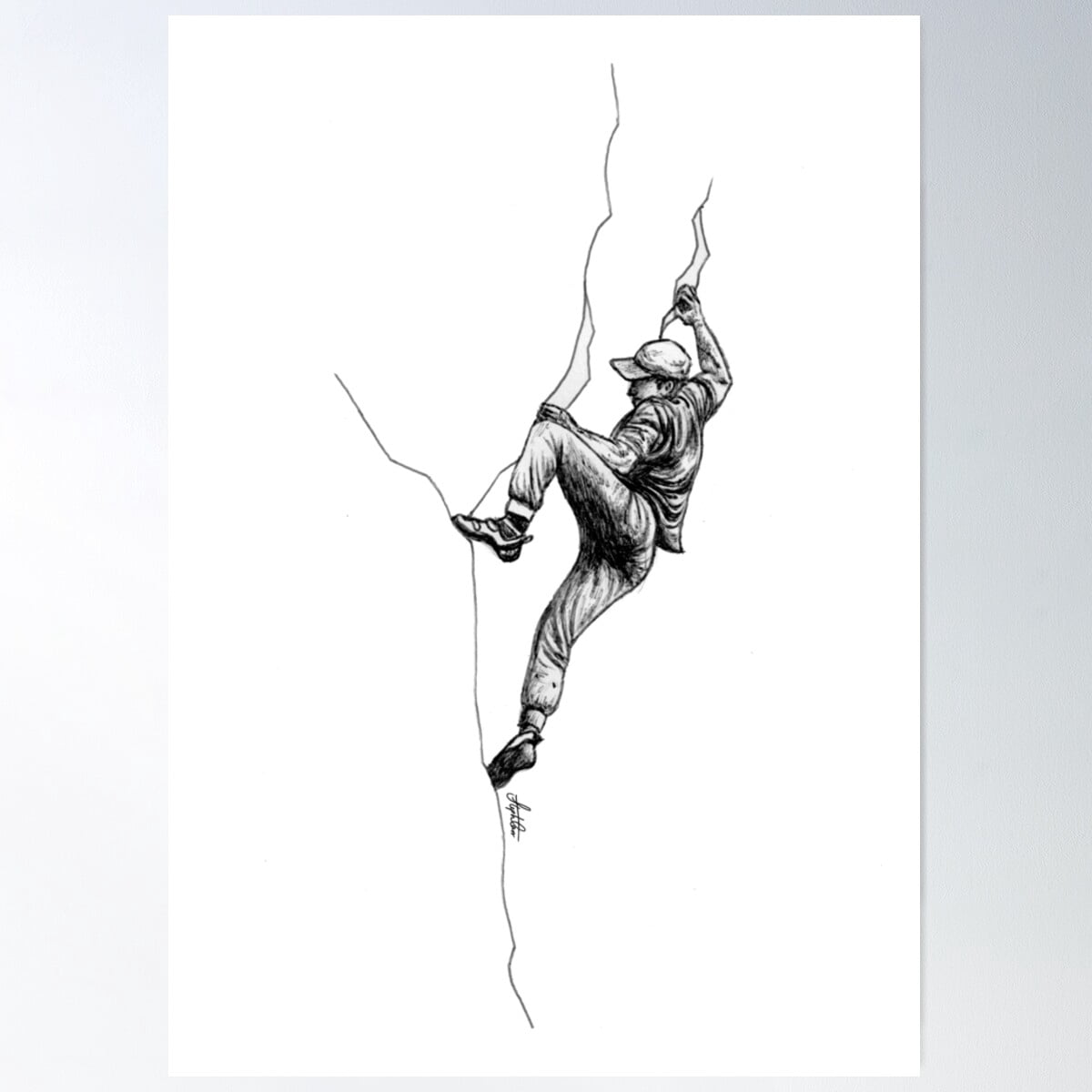 Cademan Rocks Poster Wall Art Modern Wall Decor For Living Room Bedroom ...