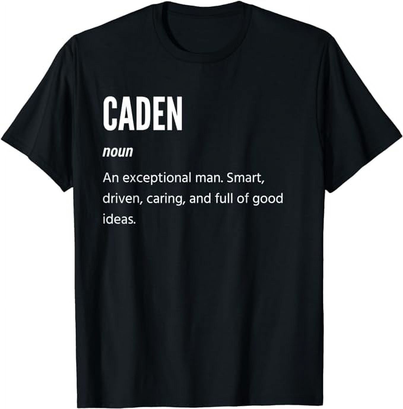 Caden Gifts, Noun, An Exceptional Man T-Shirt - Walmart.com